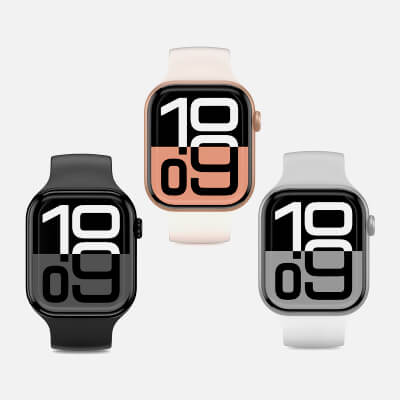 All The Colors of The Apple Watch Series 10 Aluminum - 3D Model by frezzy