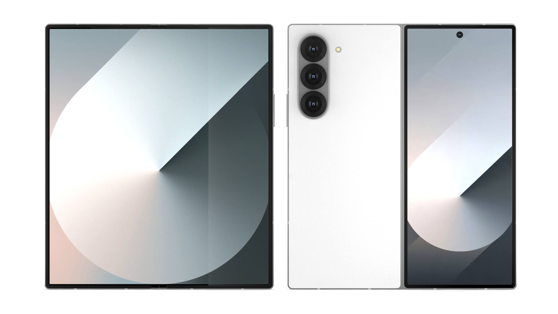 All The Colors of The Galaxy Z Fold6 - 3D Model by frezzy