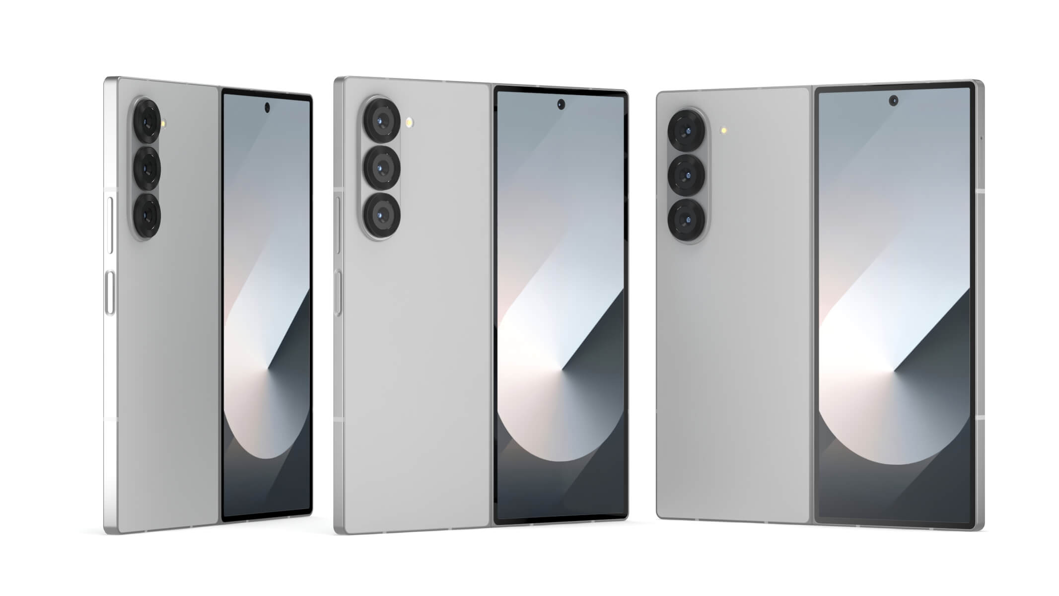 All The Colors of The Galaxy Z Fold6 - 3D Model by frezzy