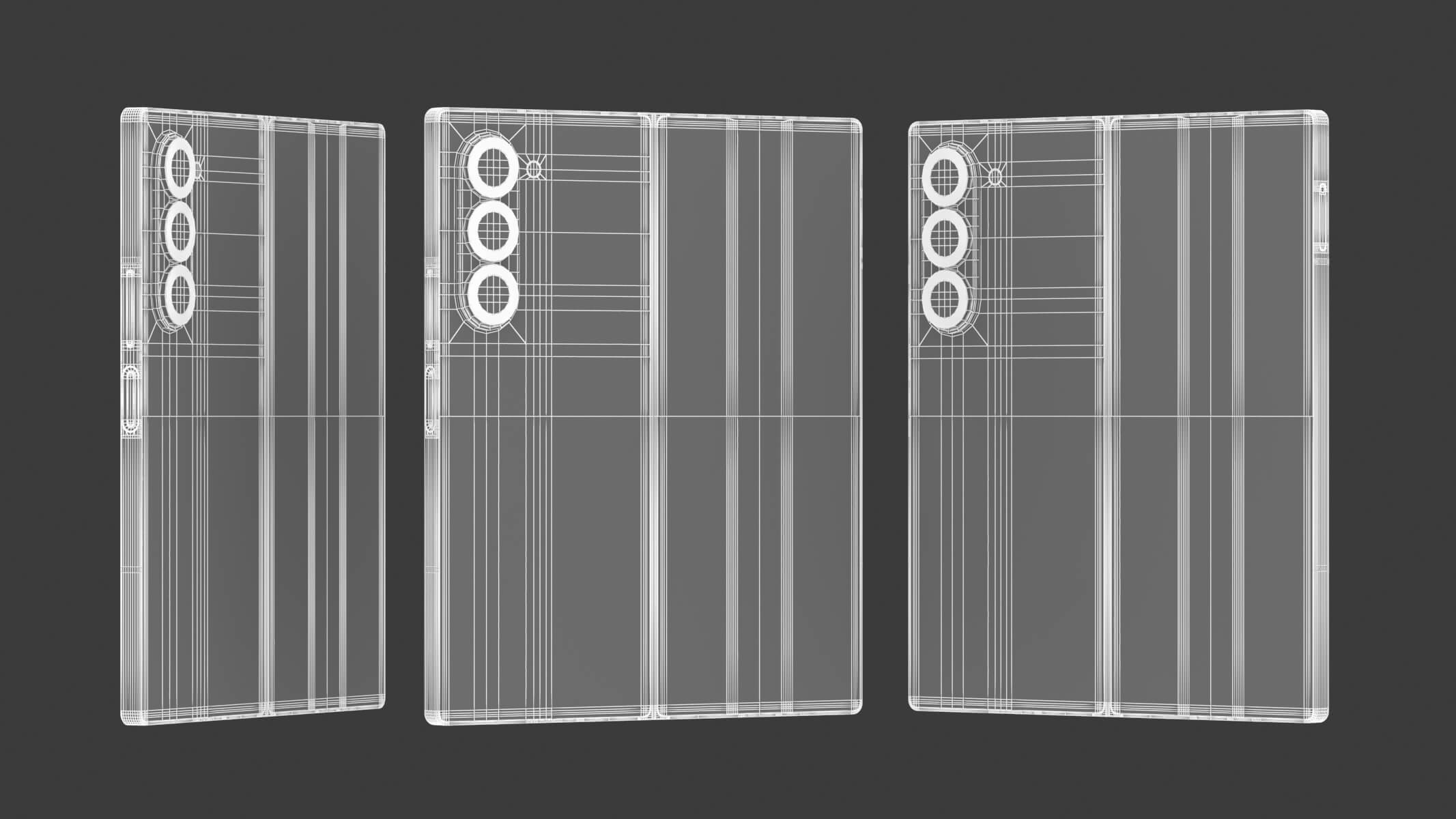 All The Colors of The Galaxy Z Fold6 - 3D Model by frezzy