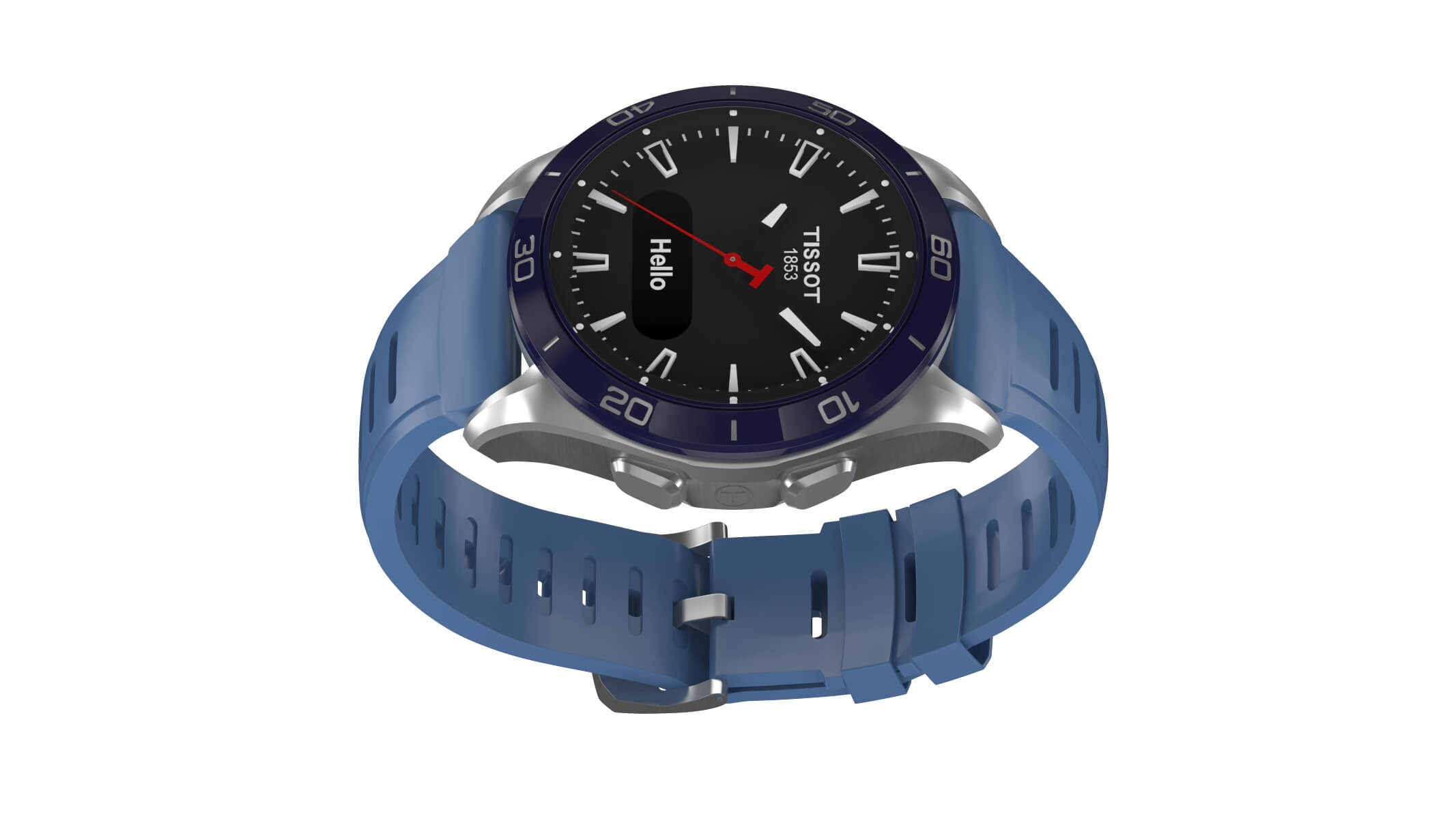 All The Colors of The Tissot T-Touch Connect Sport 3D Model by frezzy