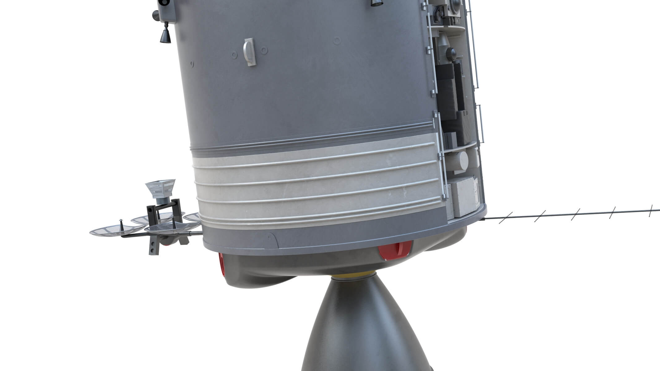 Apollo Spacecraft 2 - 3D Model by frezzy
