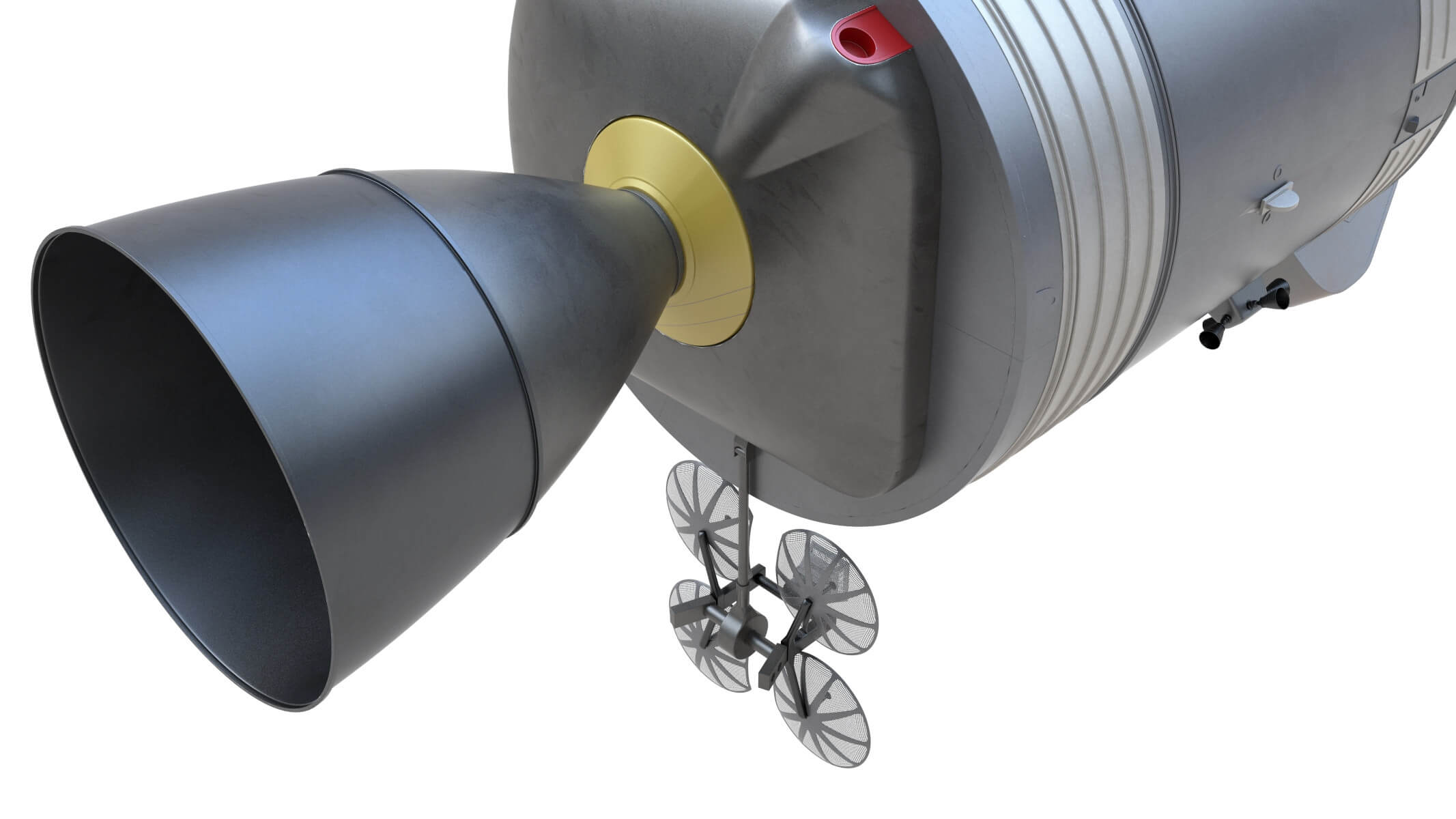 Apollo Spacecraft 2 - 3D Model by frezzy