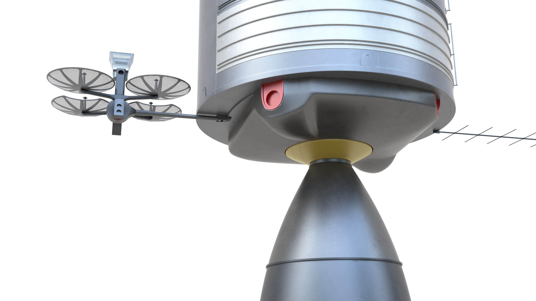 Apollo Spacecraft 2 - 3D Model by frezzy