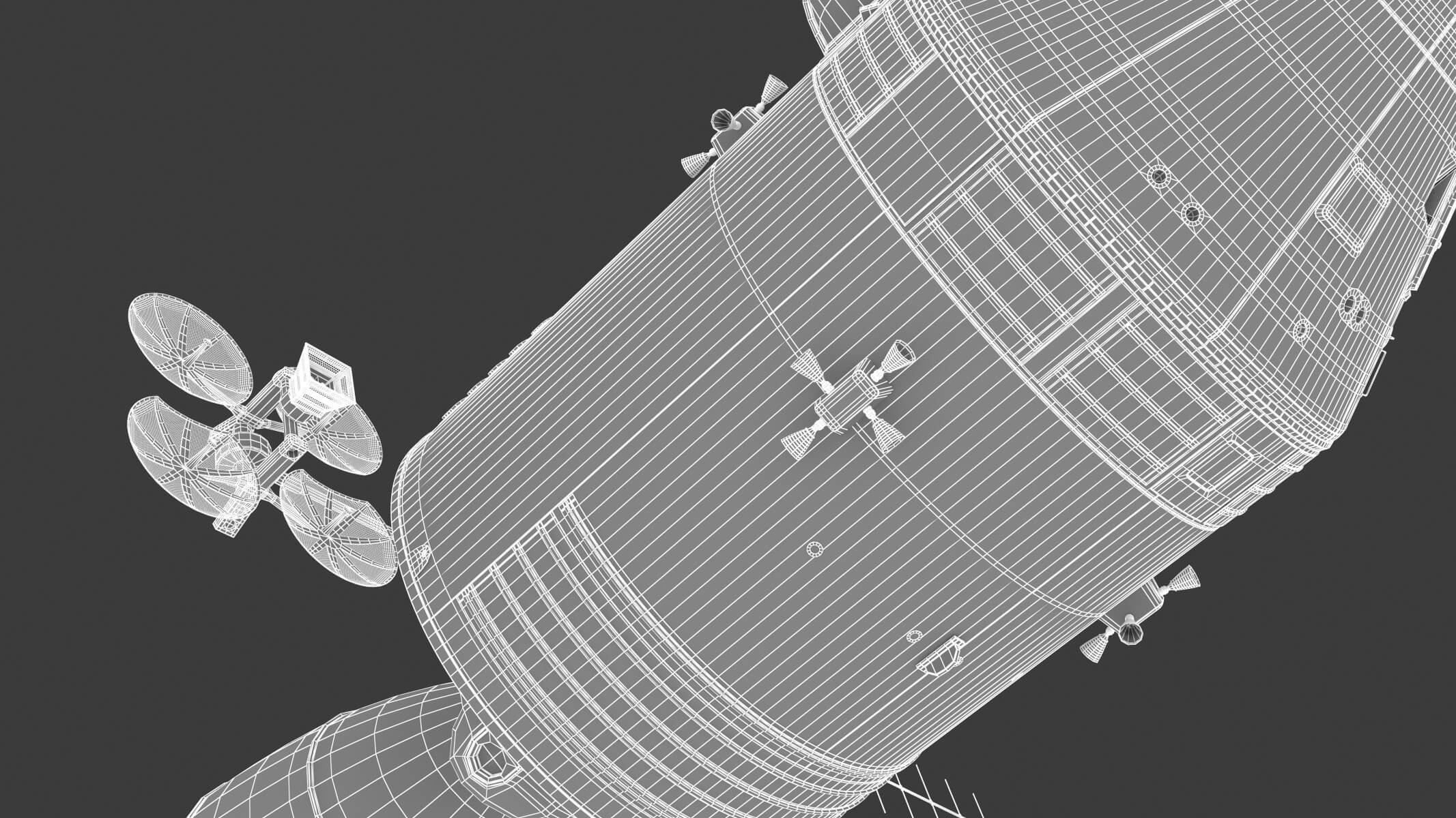 Apollo Spacecraft 2 - 3D Model by frezzy