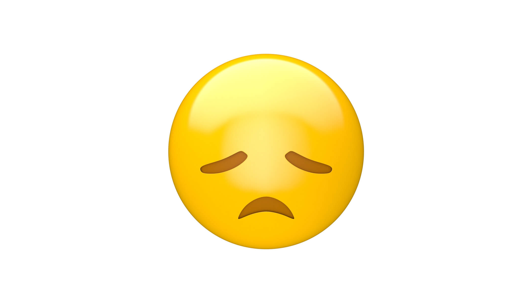 Disappointed Face - 3D Model by frezzy