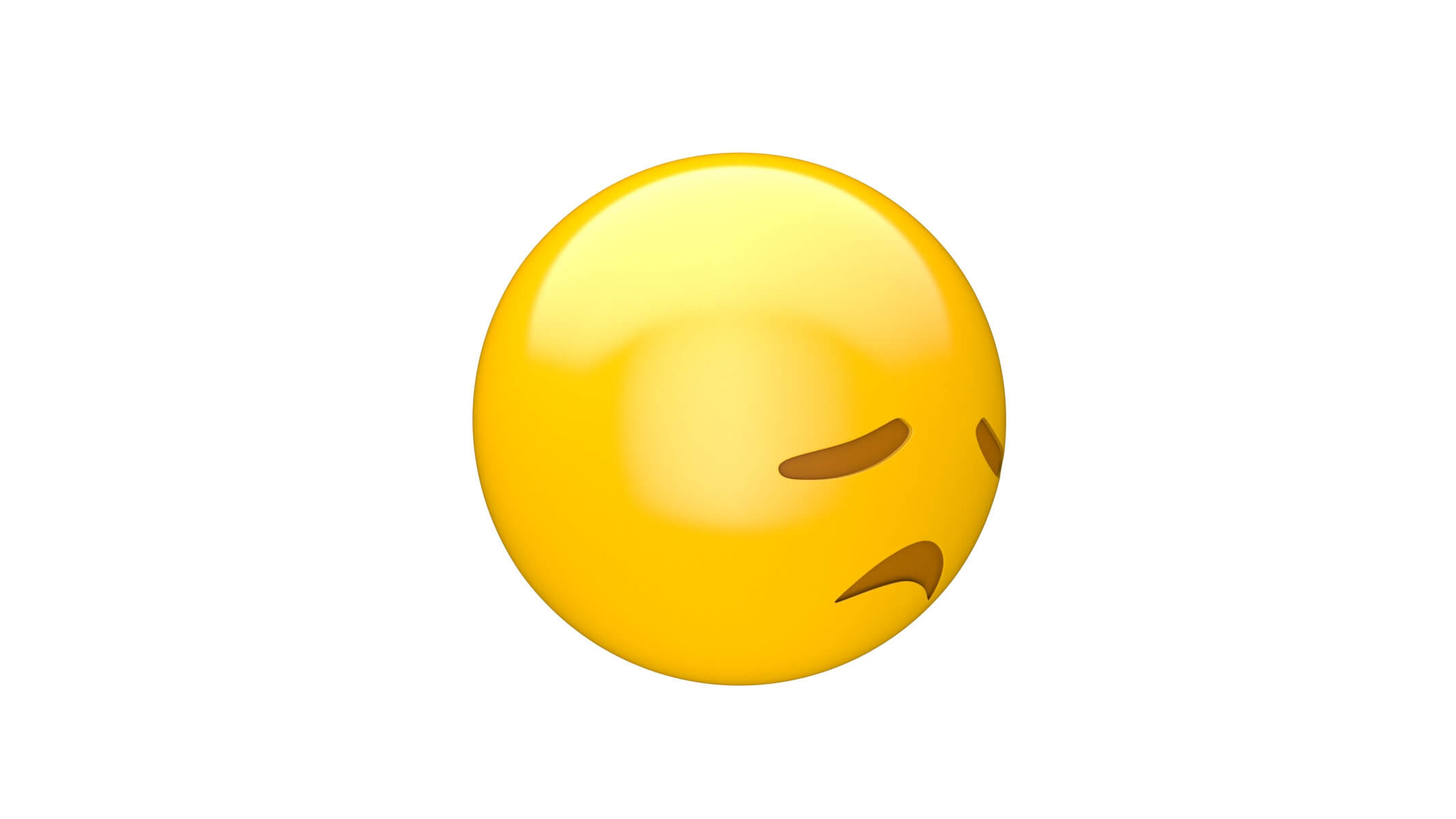 Disappointed Face - 3D Model by frezzy