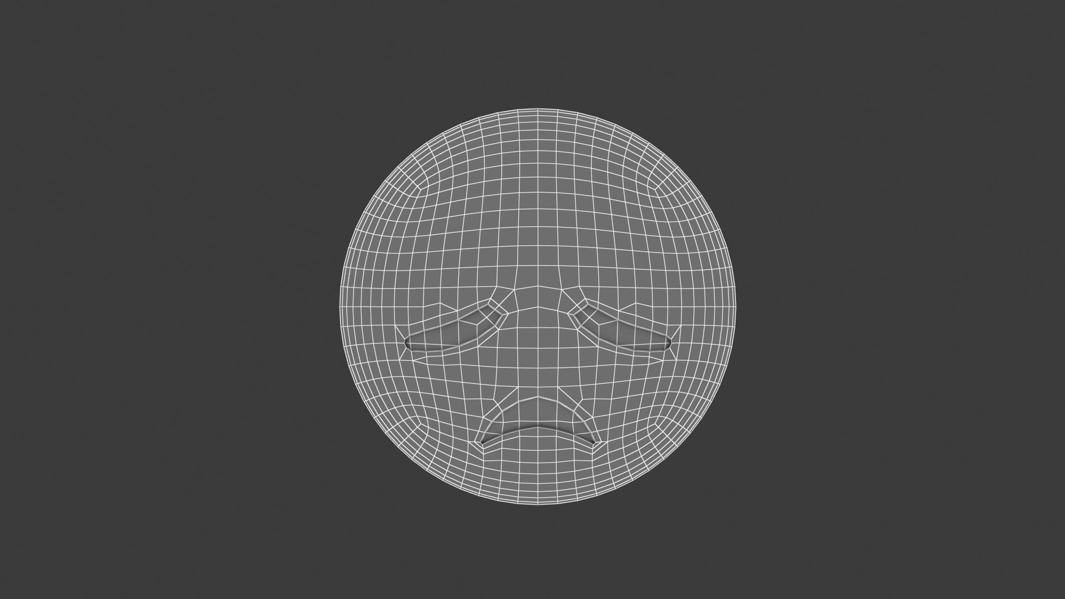 Disappointed Face - 3D Model by frezzy