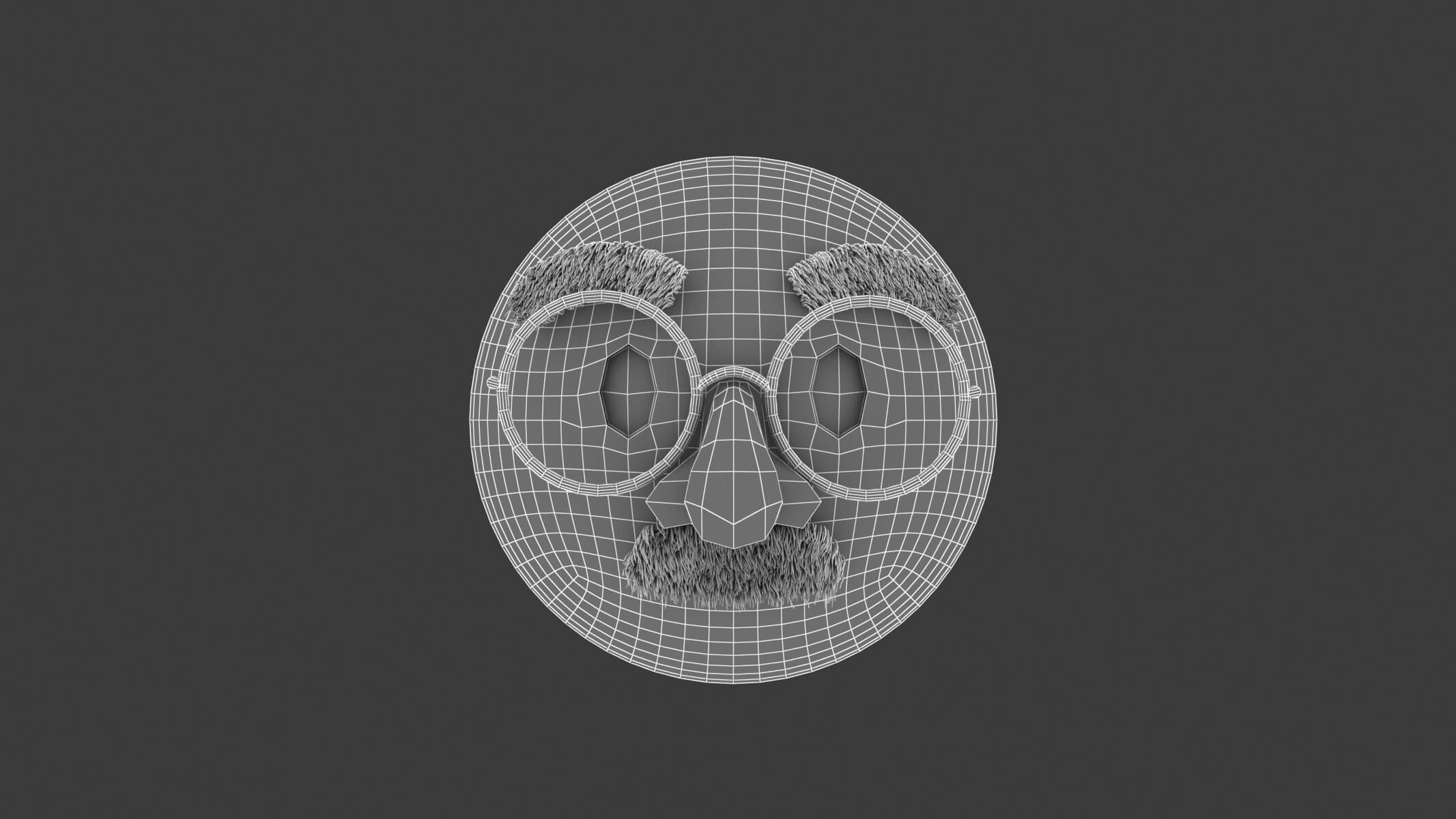 Disguised Face - 3D Model by frezzy