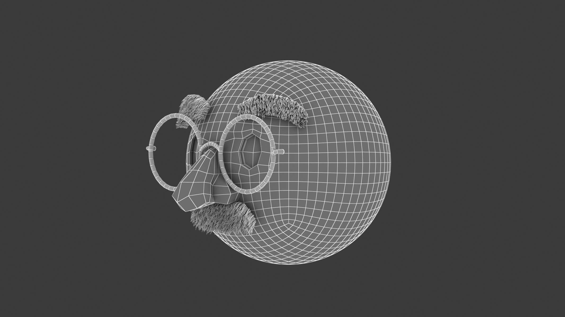 Disguised Face - 3D Model by frezzy