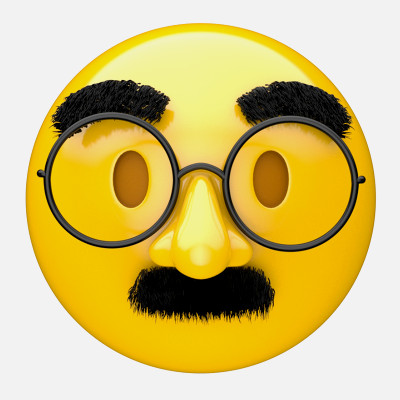 Disguised Face - 3D Model by frezzy