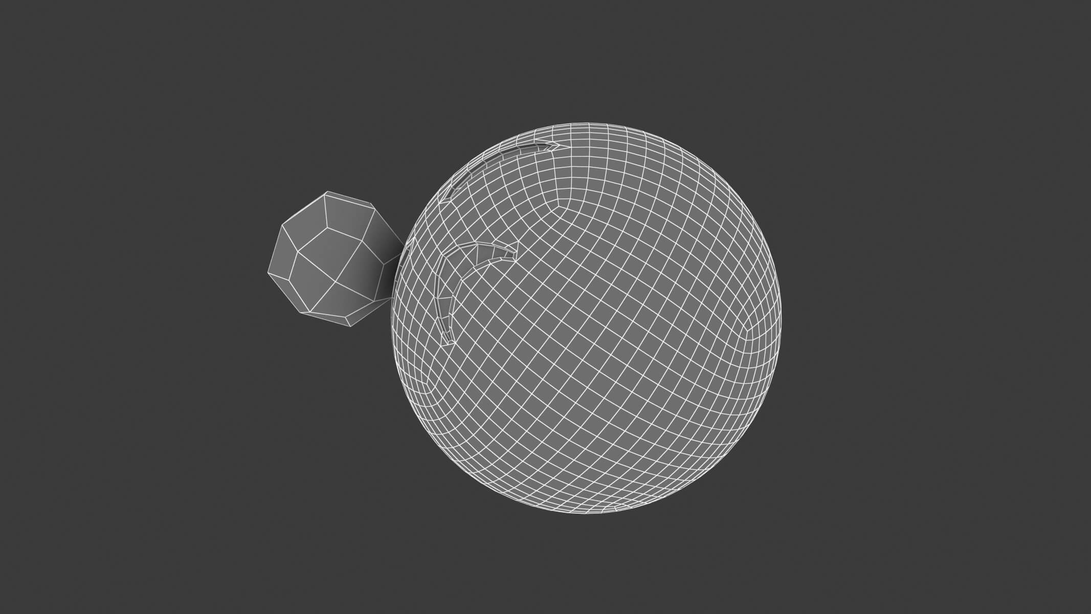 Downcast Face With Sweat - 3D Model by frezzy