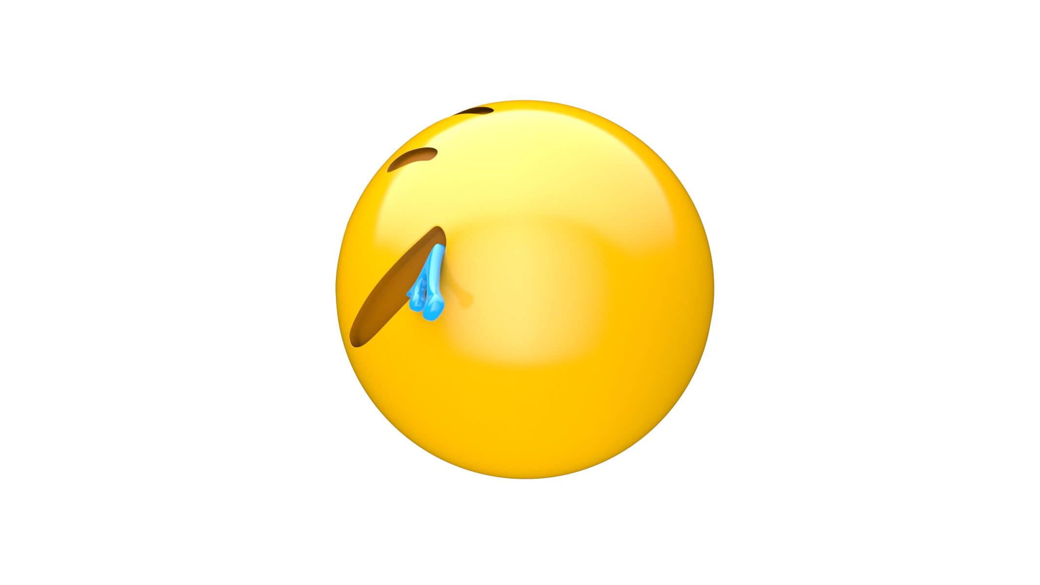 Drooling Face - 3D Model by frezzy