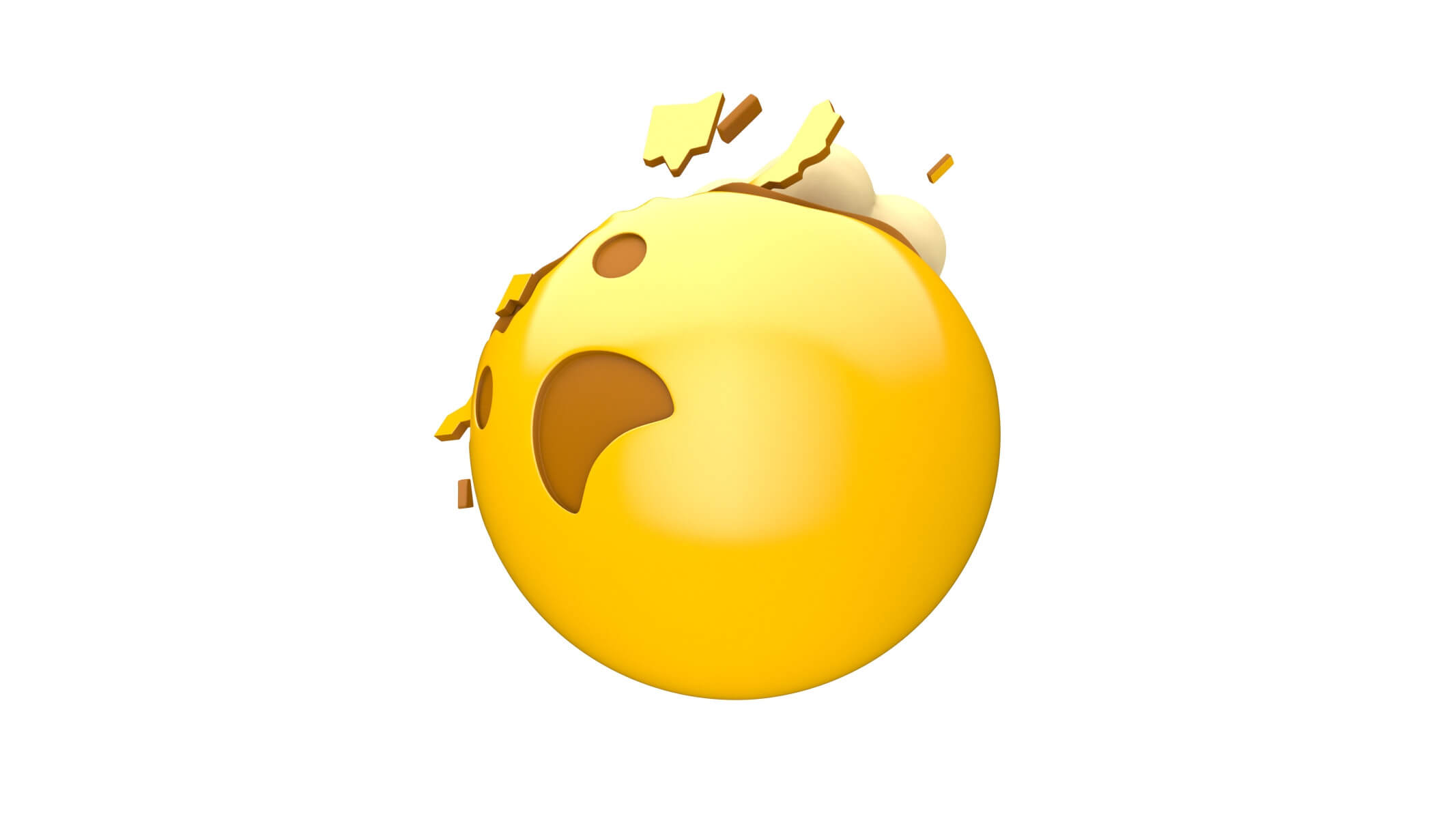 Exploding Head - 3D Model by frezzy