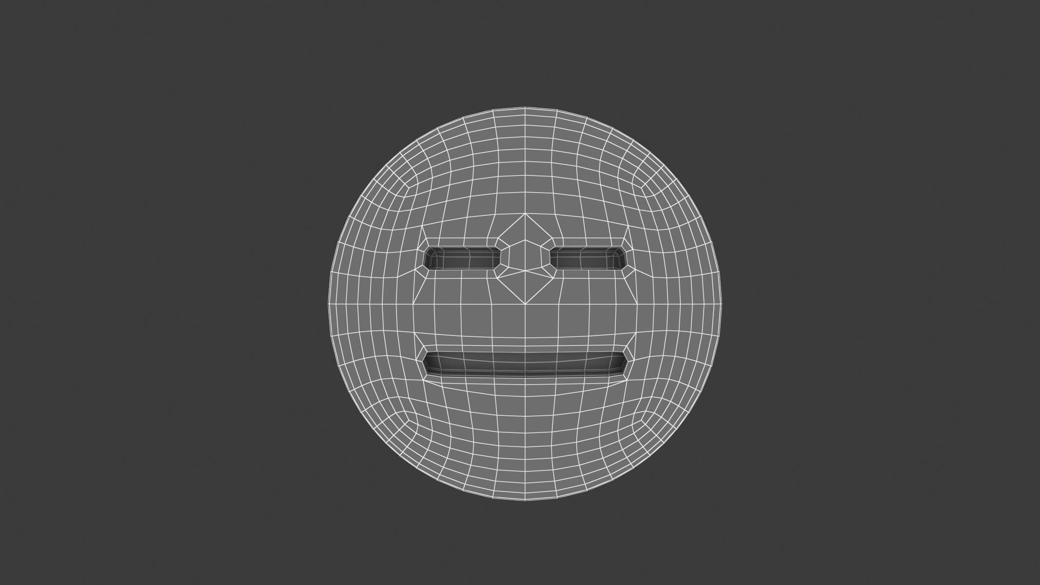 Expressionless Face - 3D Model by frezzy