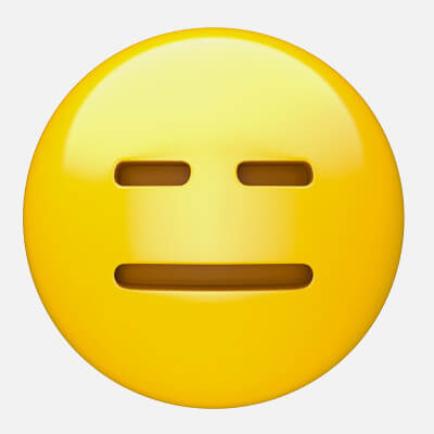 Expressionless Face - 3D Model by frezzy