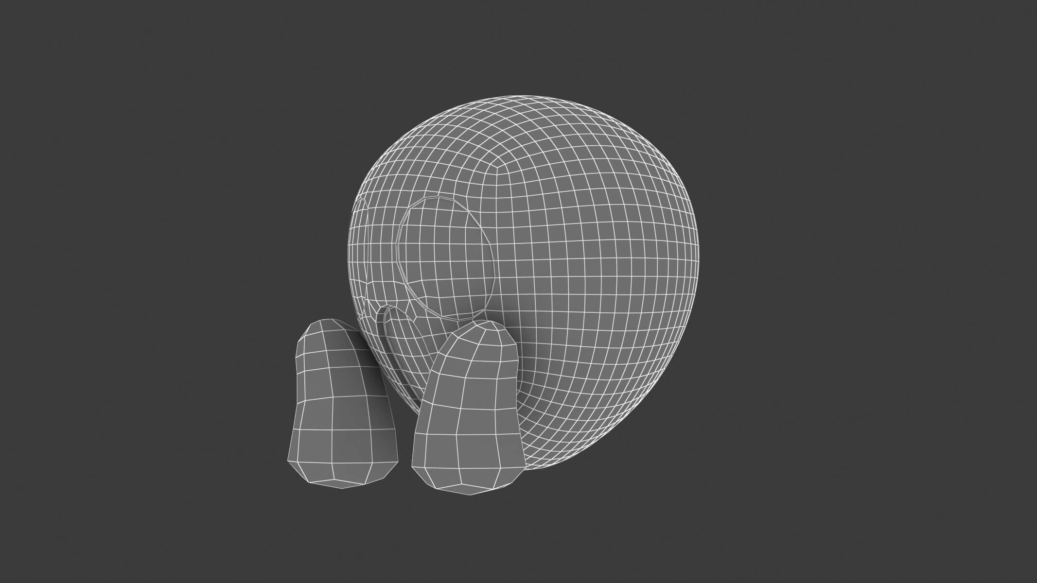 Face Screaming in Fear - 3D Model by frezzy