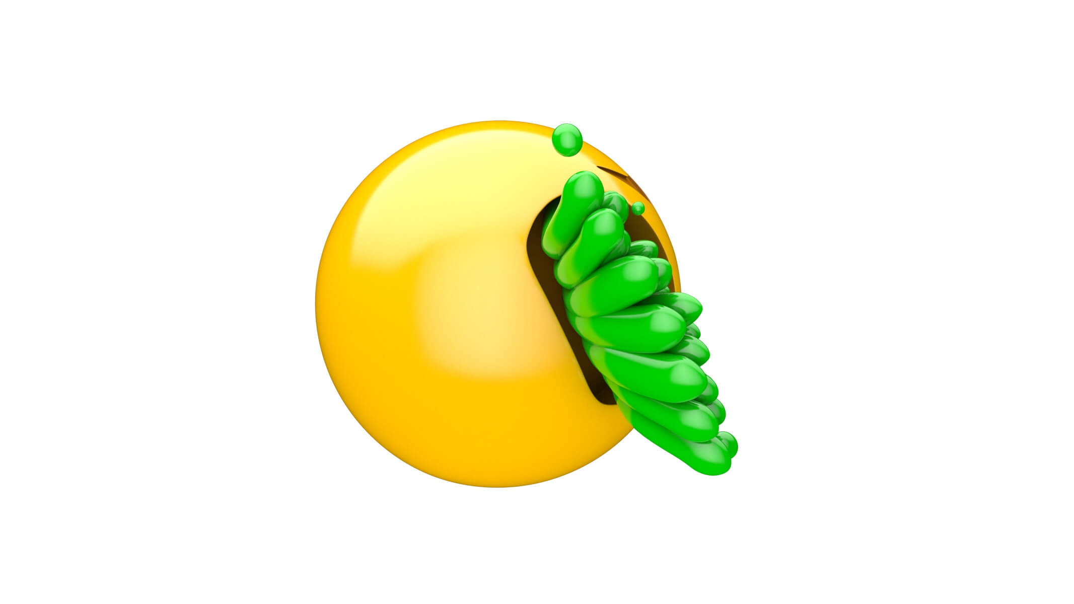 Face Vomiting - 3D Model by frezzy