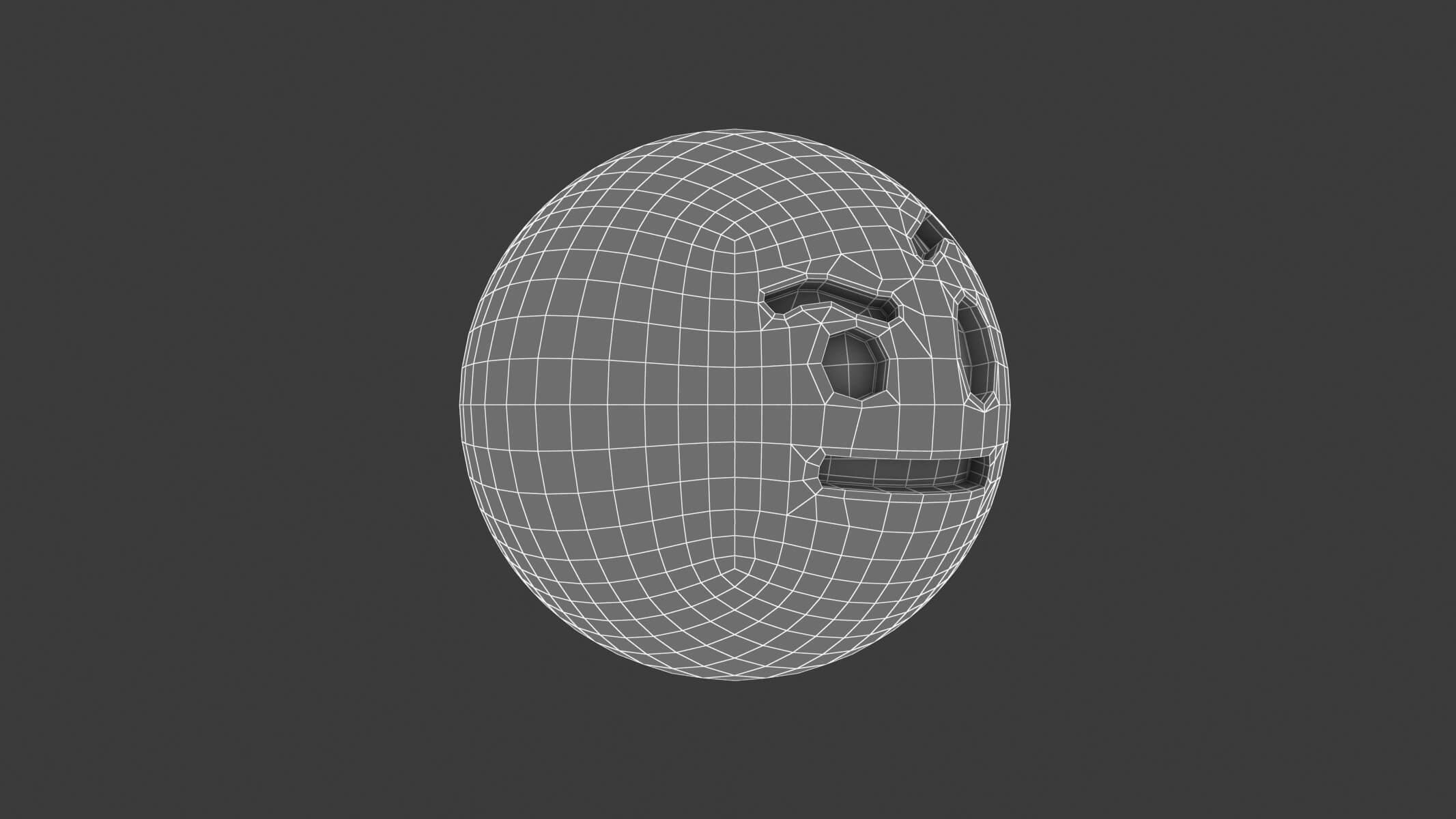 Face With Raised Eyebrow - 3D Model by frezzy