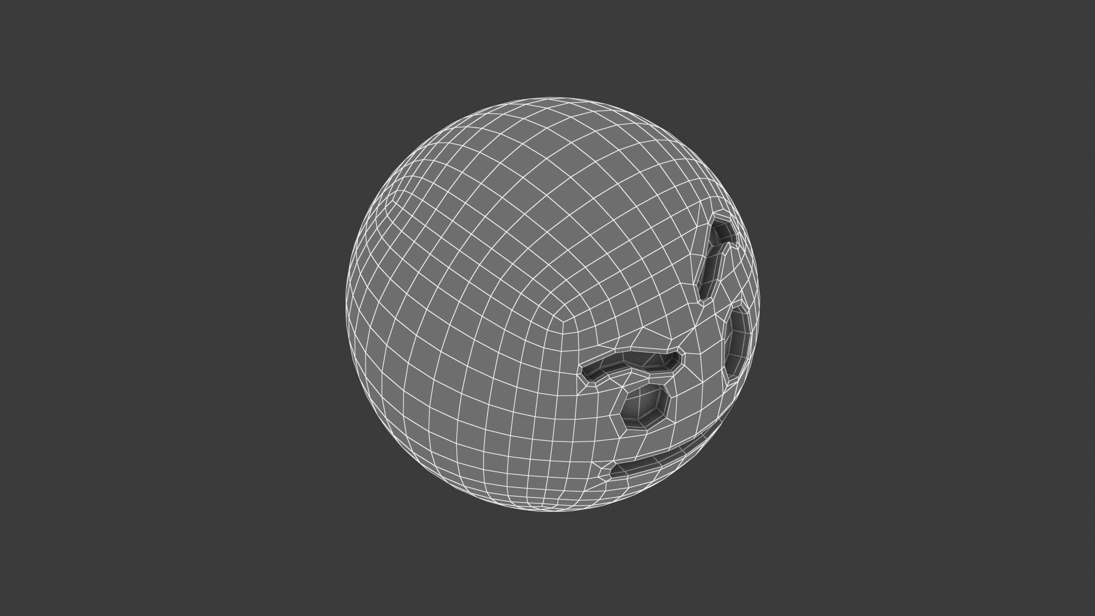Face With Raised Eyebrow - 3D Model by frezzy