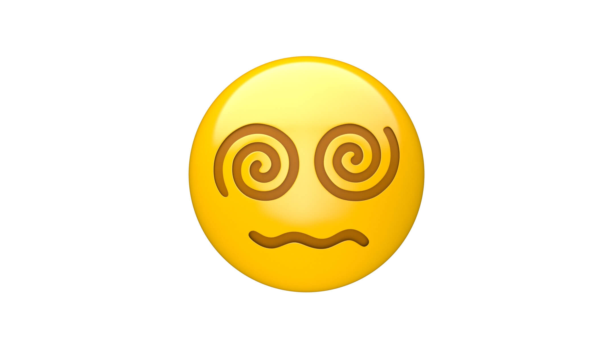 Face With Spiral Eyes - 3D Model by frezzy