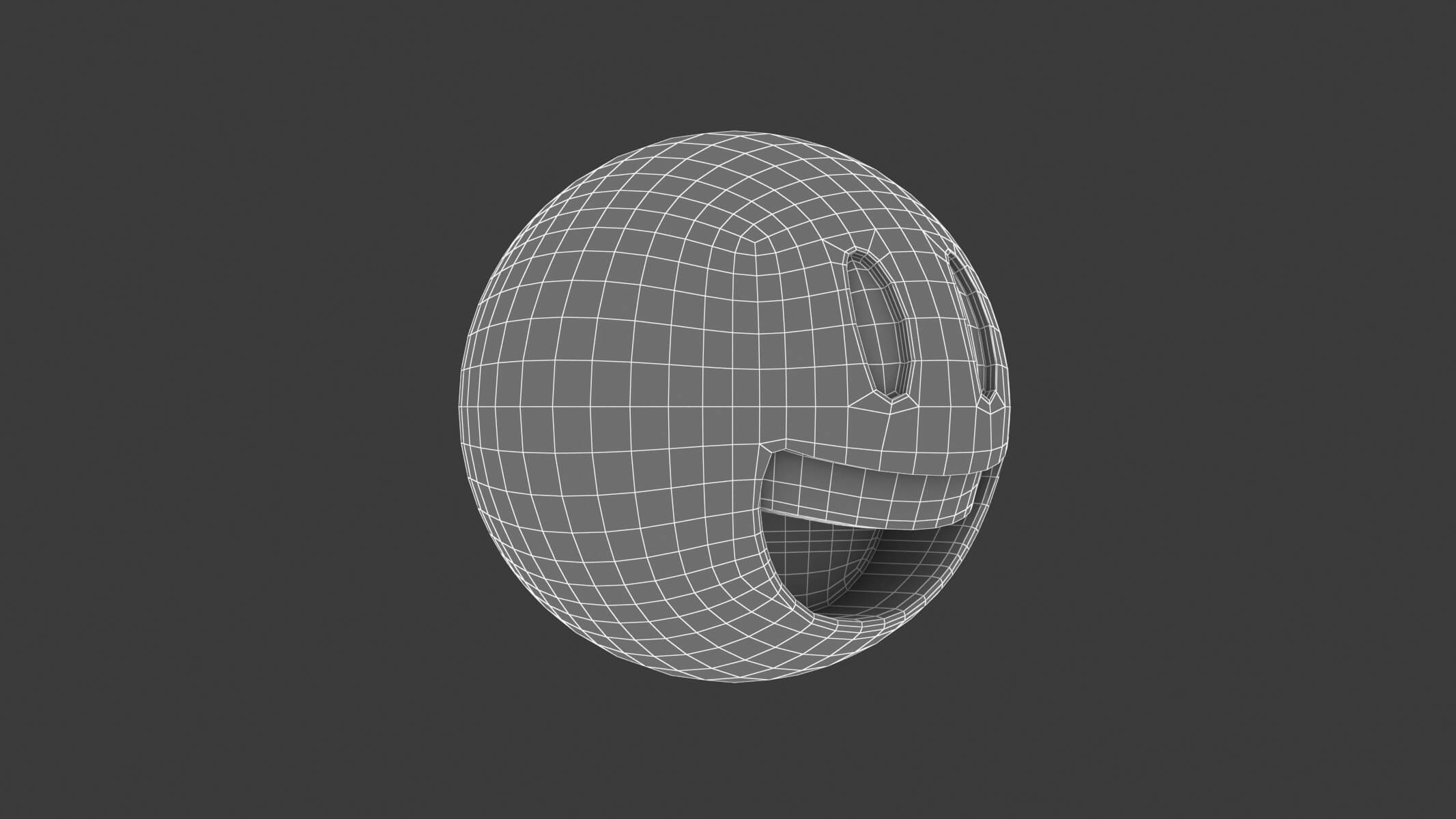 Grinning Face With Big Eyes - 3D Model by frezzy