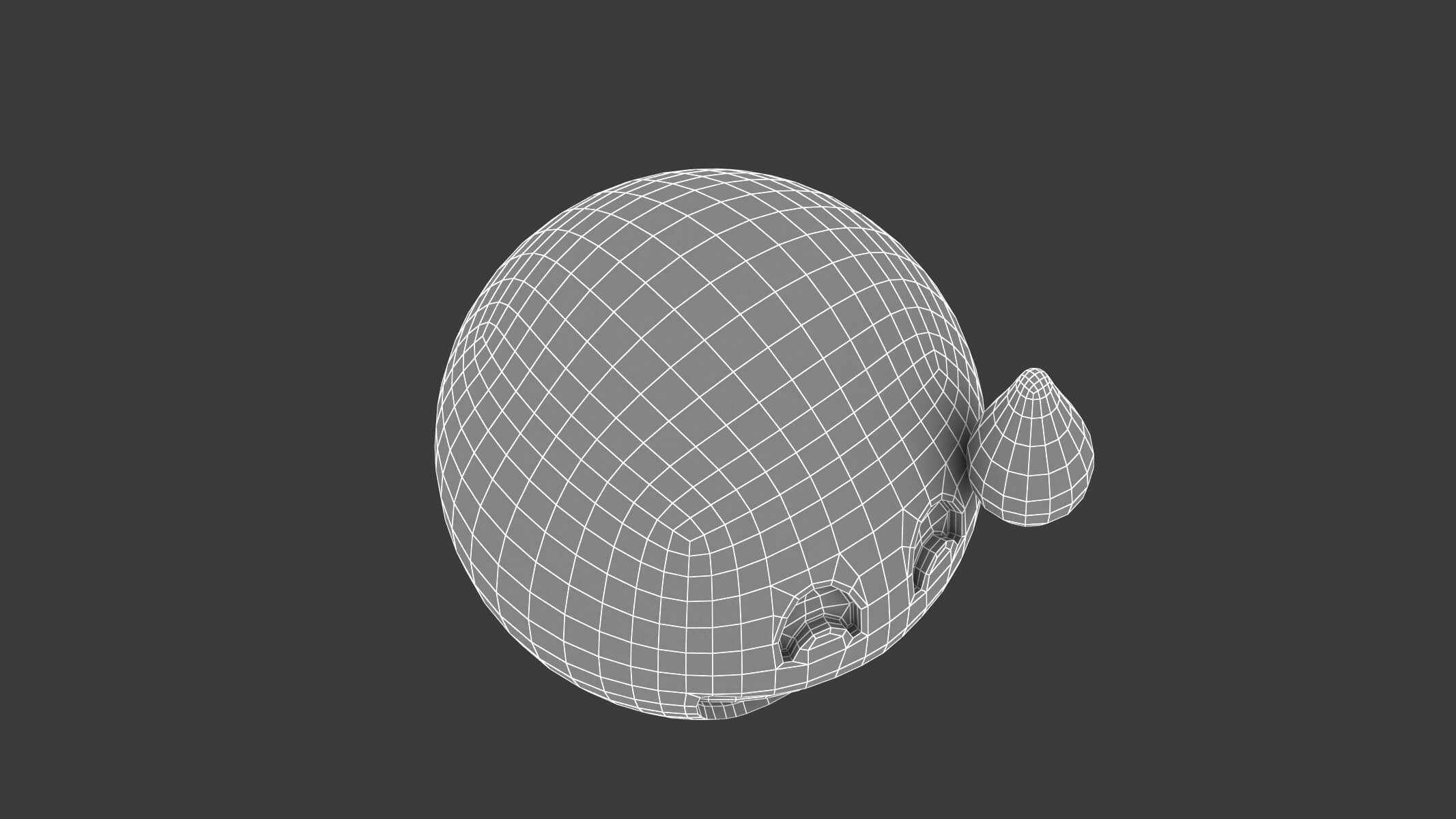 Grinning Face With Sweat - 3D Model by frezzy