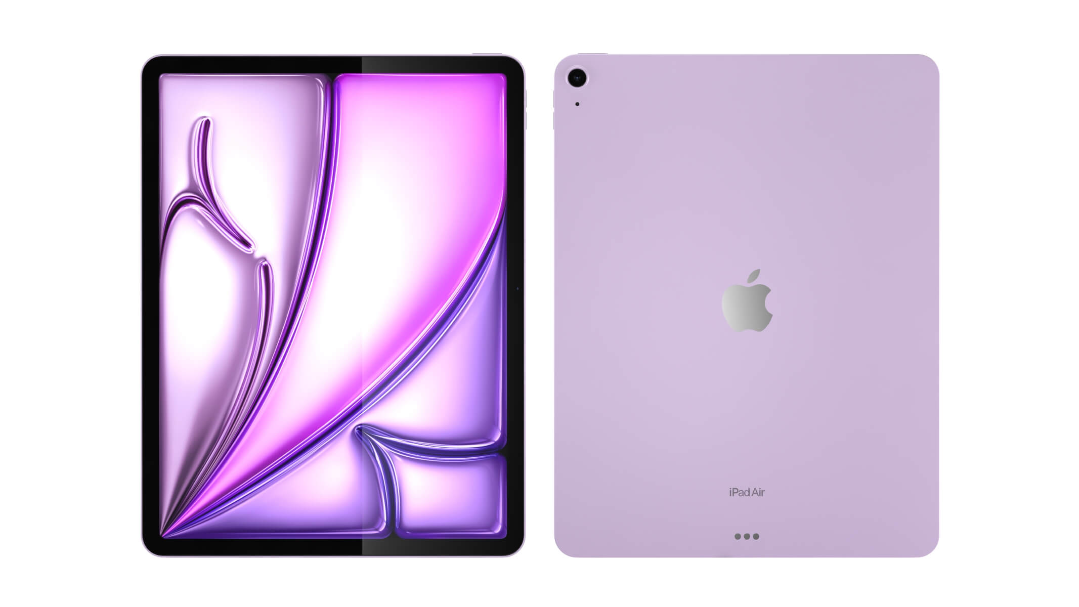 Apple iPad Air 13 2024 Purple - 3D Model by frezzy