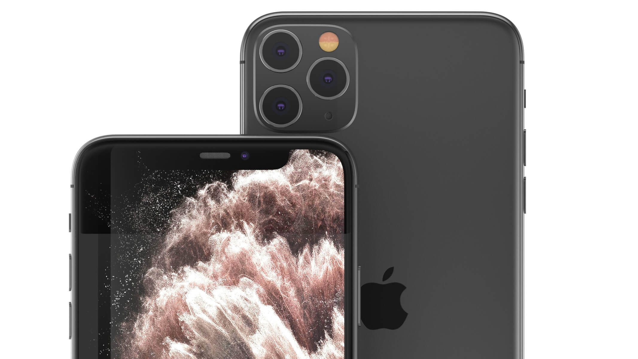 Apple IPhone 11 Pro Max Space Gray - 3D Model by frezzy