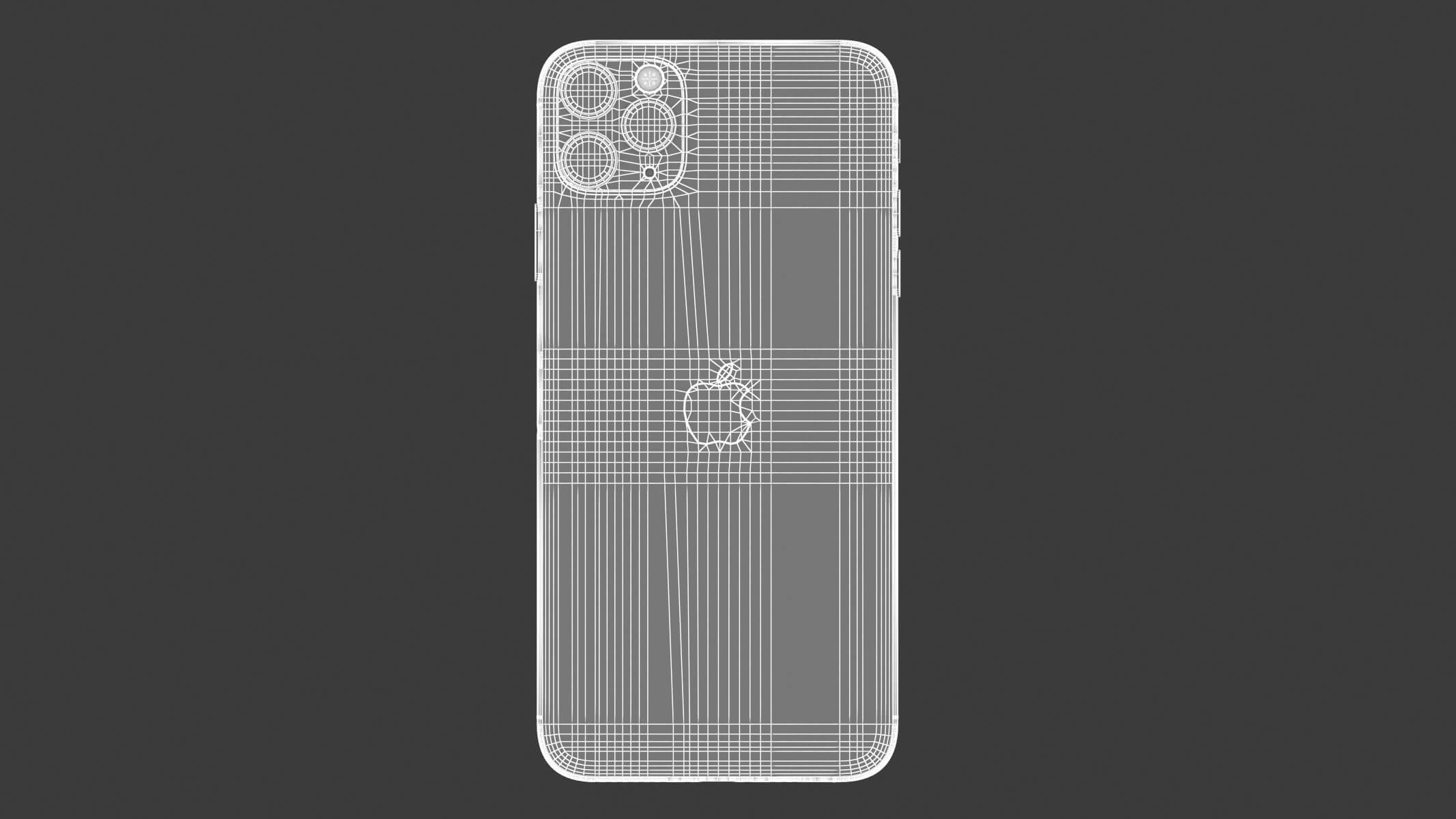 Apple IPhone 11 Pro Max Space Gray - 3D Model by frezzy