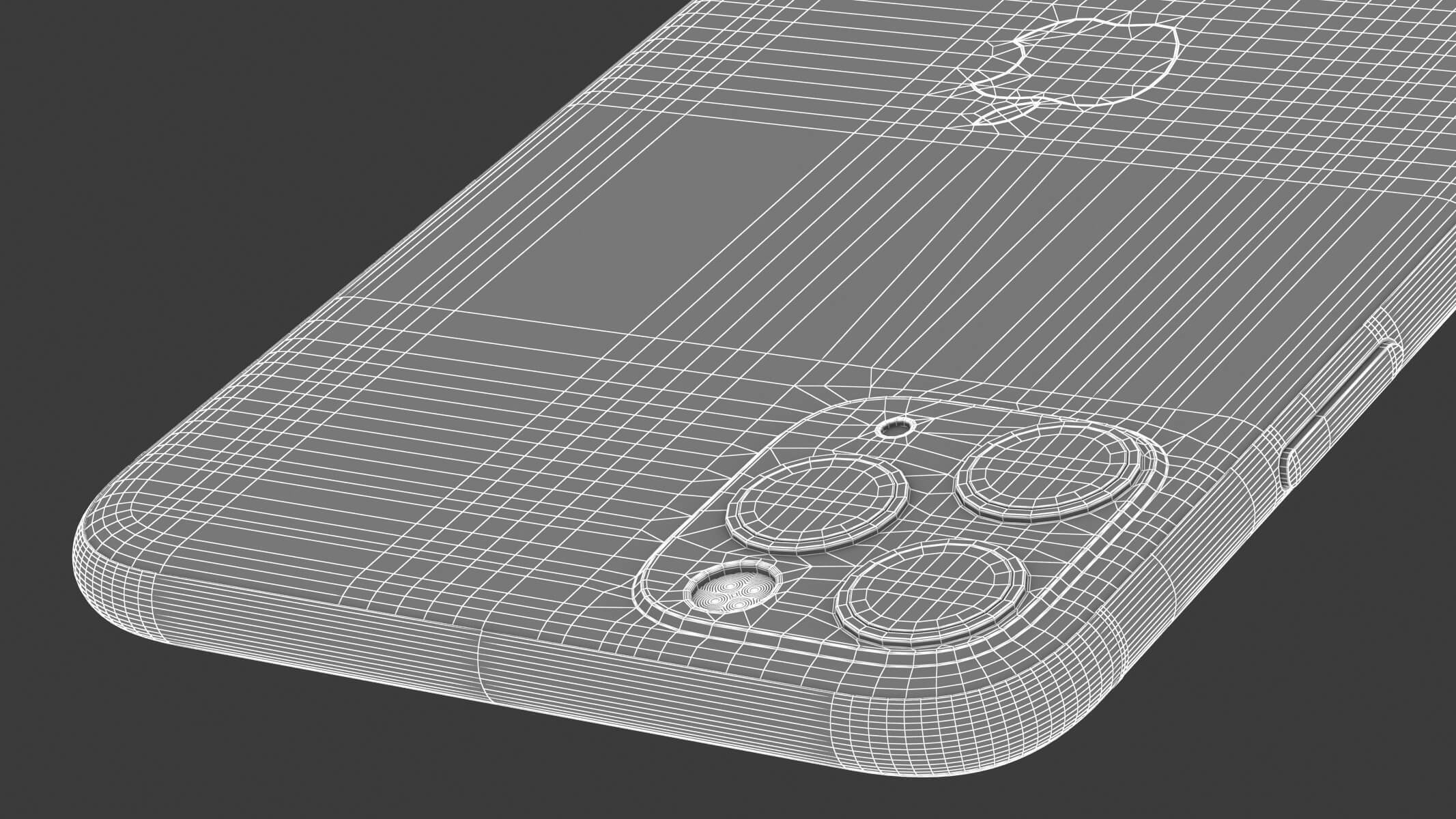 Apple IPhone 11 Pro Max Space Gray - 3D Model by frezzy