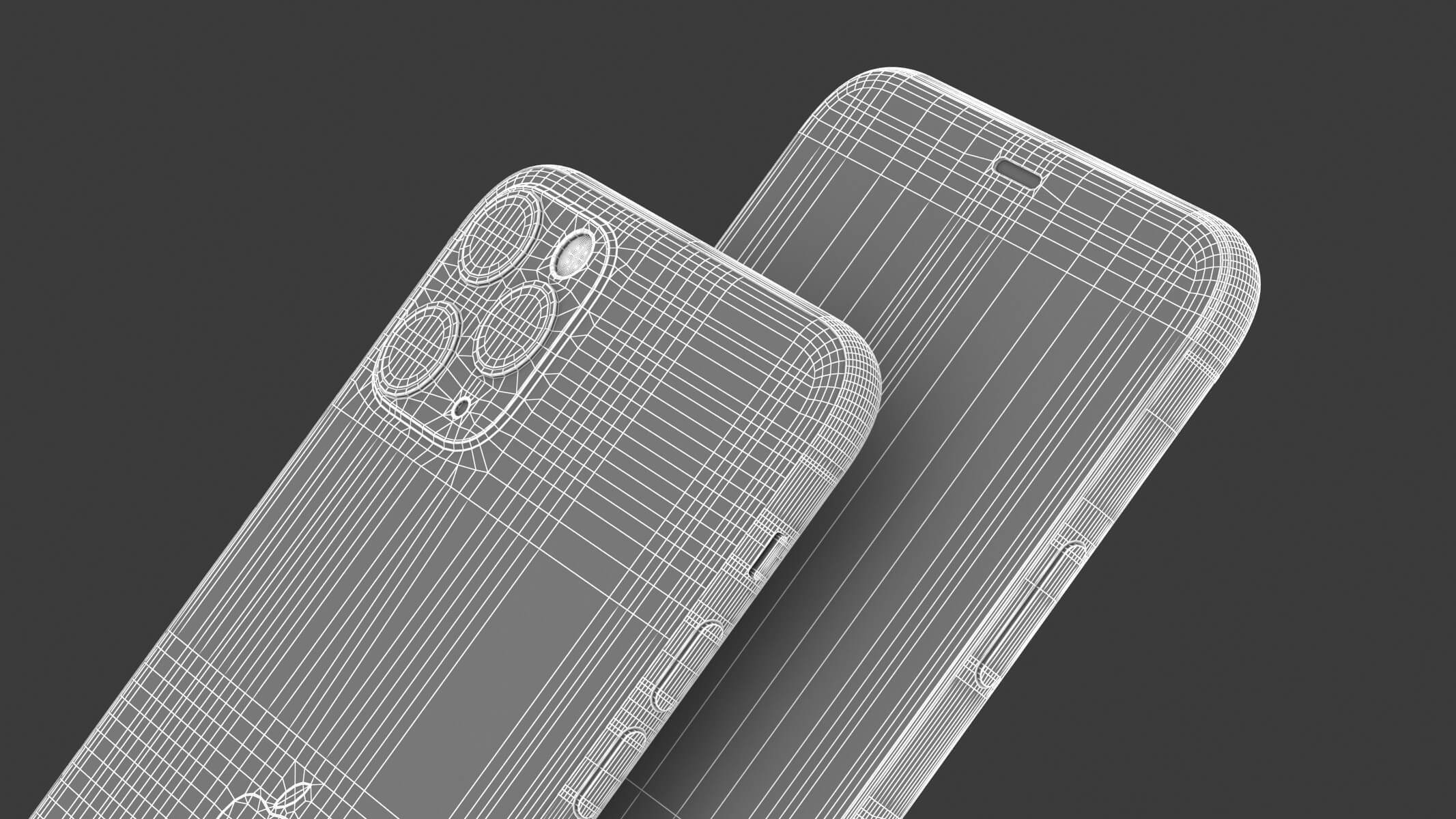 Apple IPhone 11 Pro Max Space Gray - 3D Model by frezzy