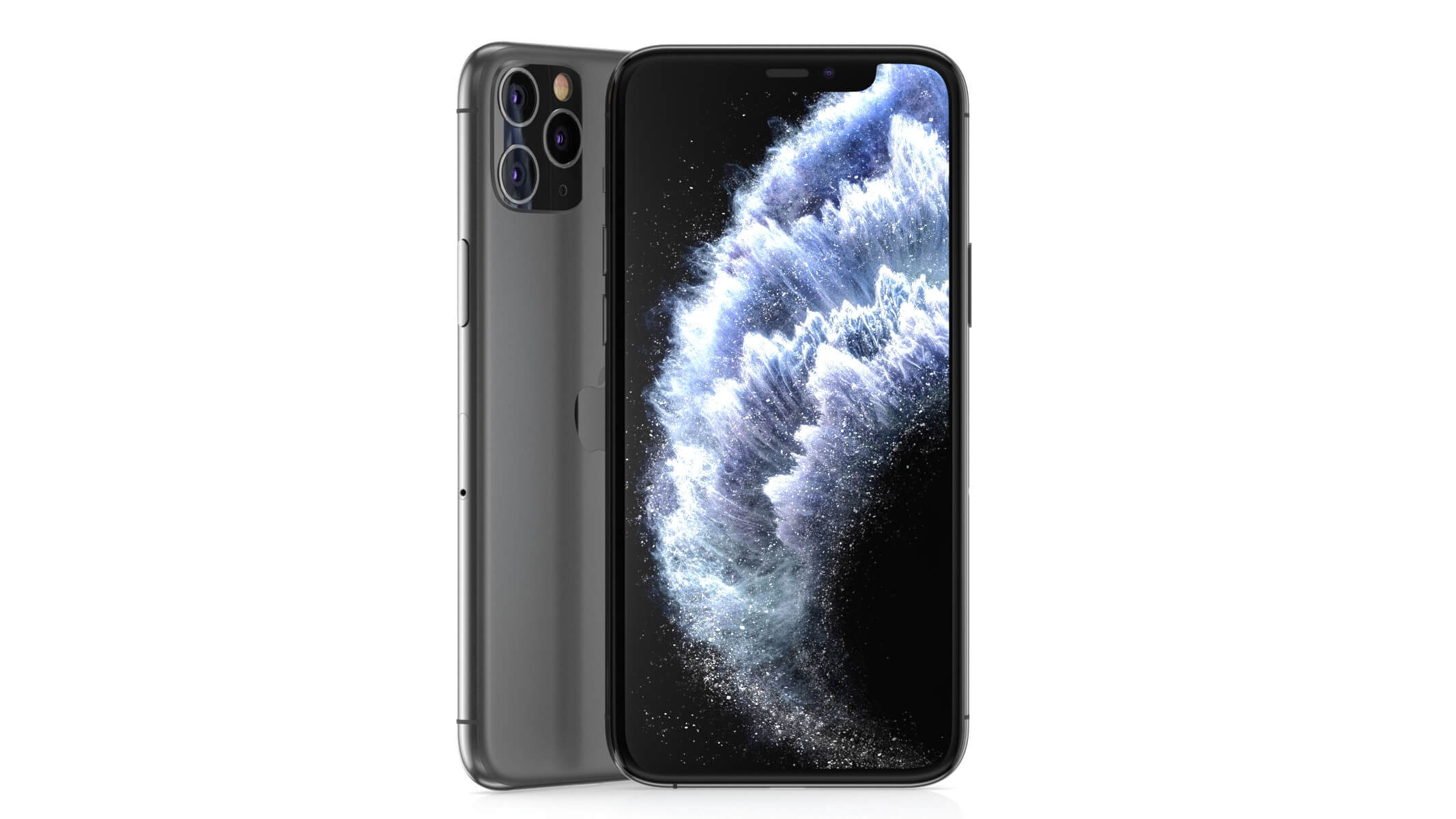 Apple IPhone 11 Pro Space Gray - 3D Model by frezzy
