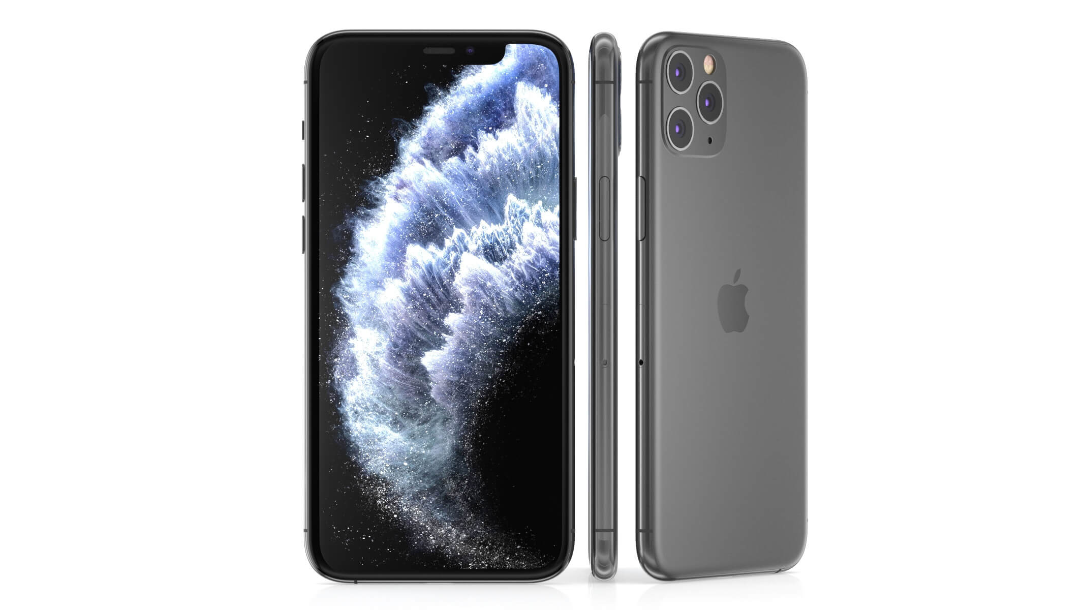 Apple IPhone 11 Pro Space Gray - 3D Model by frezzy