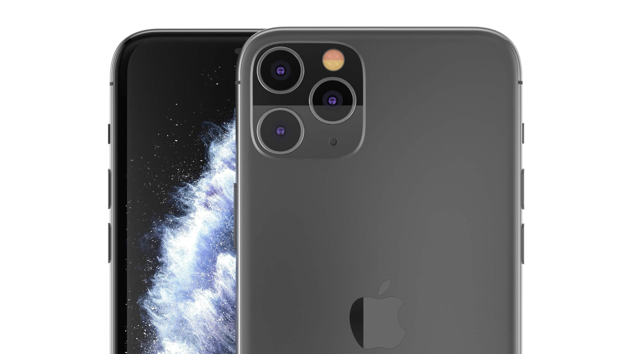 Apple IPhone 11 Pro Space Gray - 3D Model by frezzy