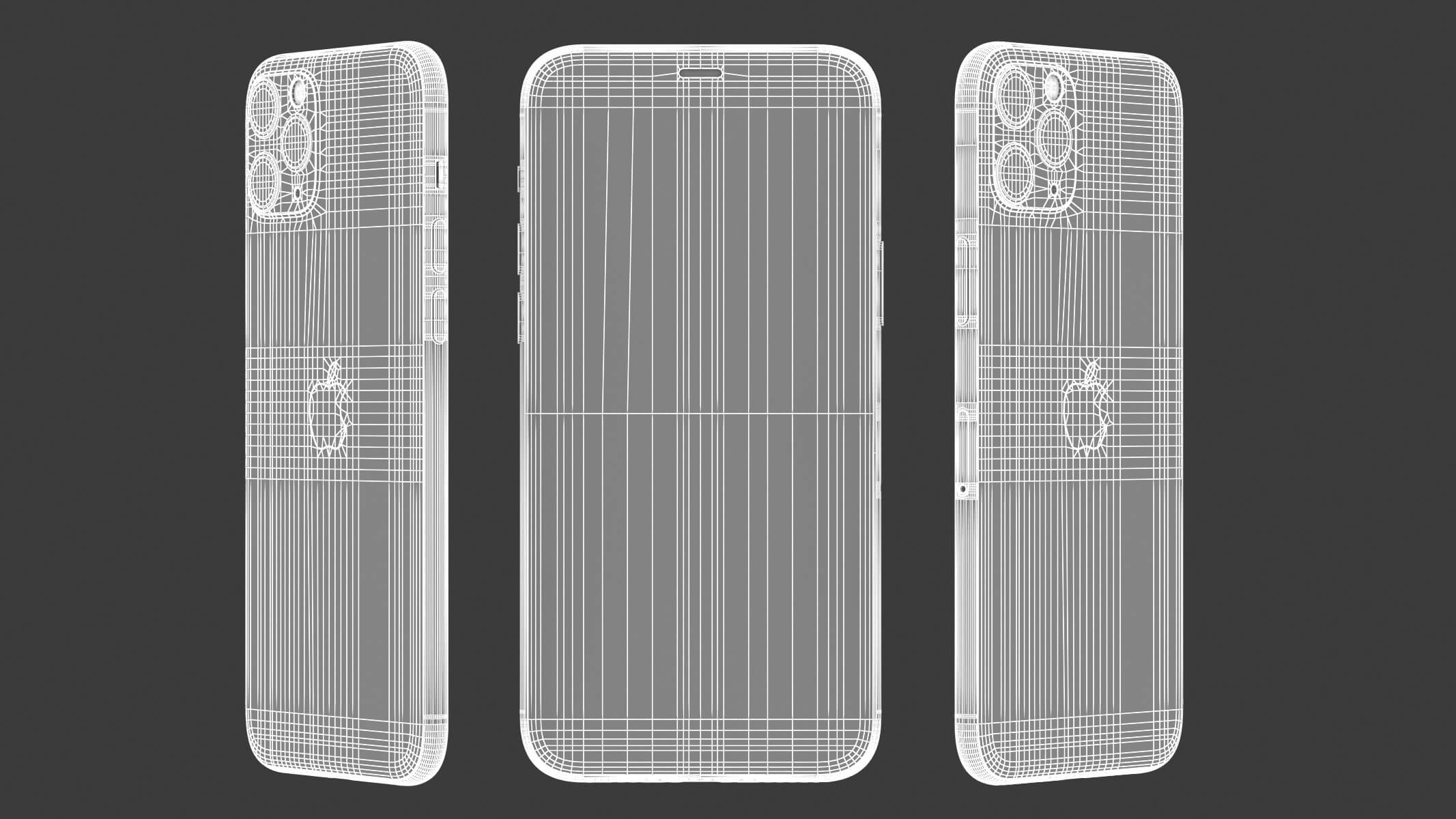 Apple IPhone 11 Pro Space Gray - 3D Model by frezzy