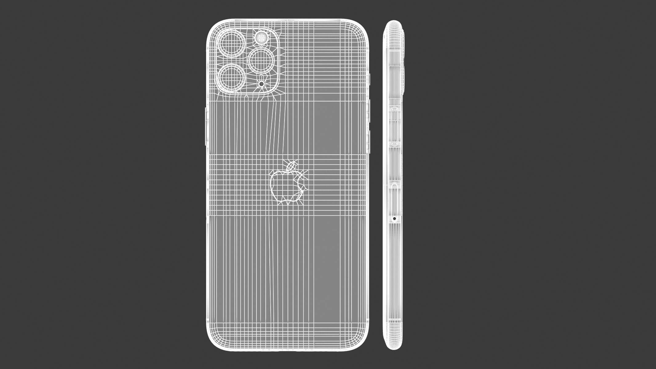 Apple IPhone 11 Pro Space Gray - 3D Model by frezzy
