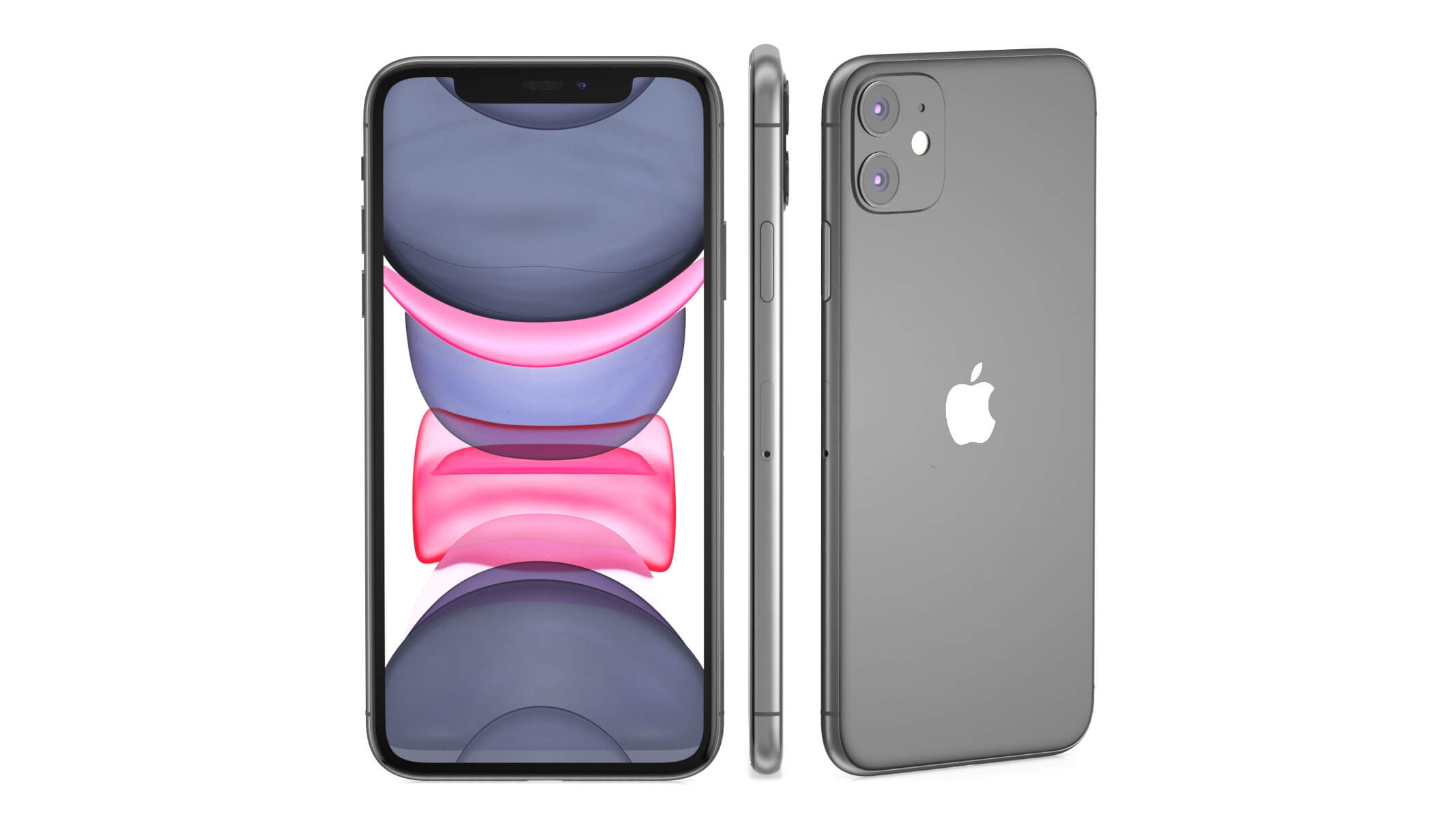Apple IPhone 11 Space Gray - 3D Model by frezzy