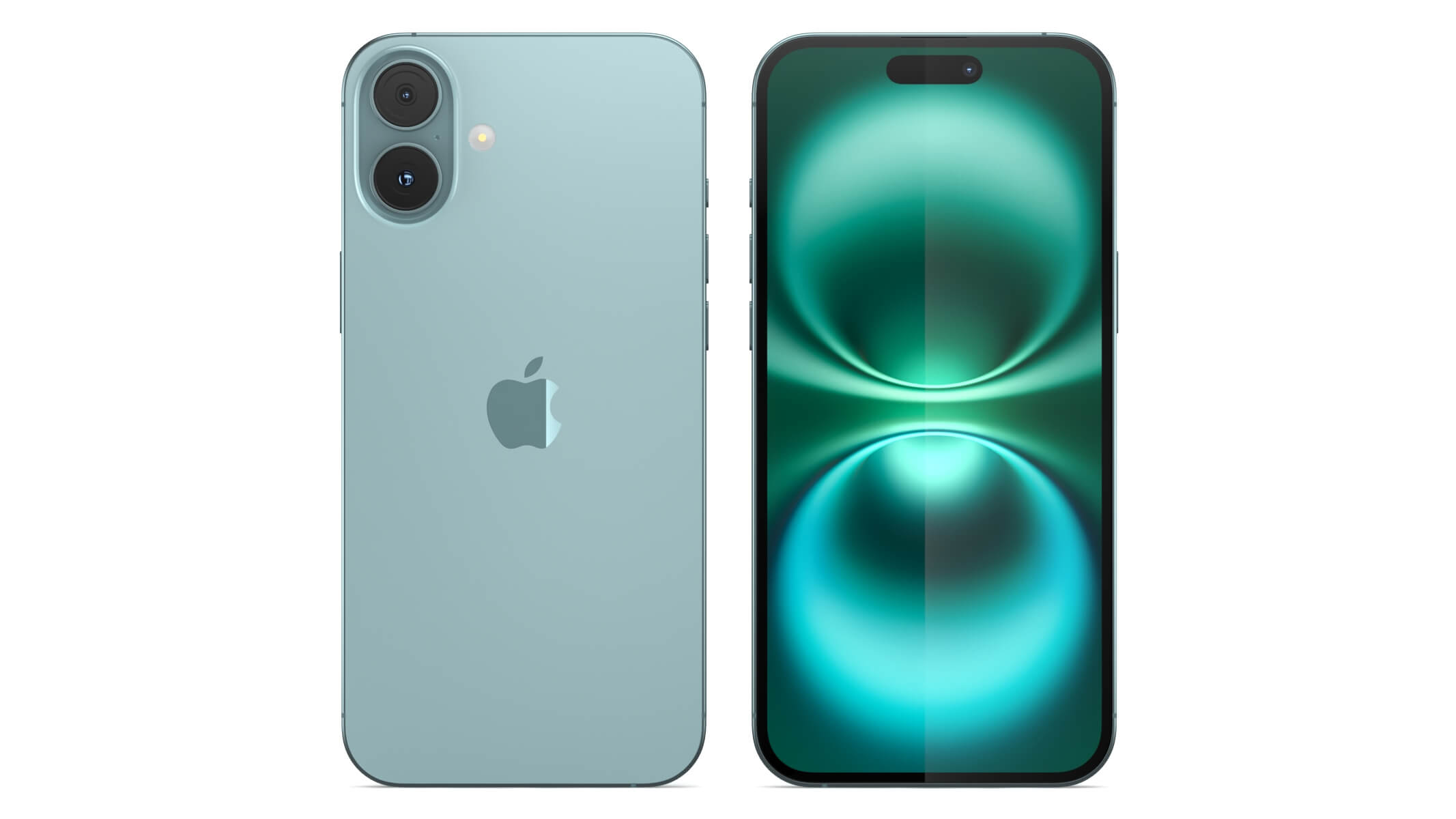 Apple iPhone 16 Plus Teal - 3D Model by frezzy