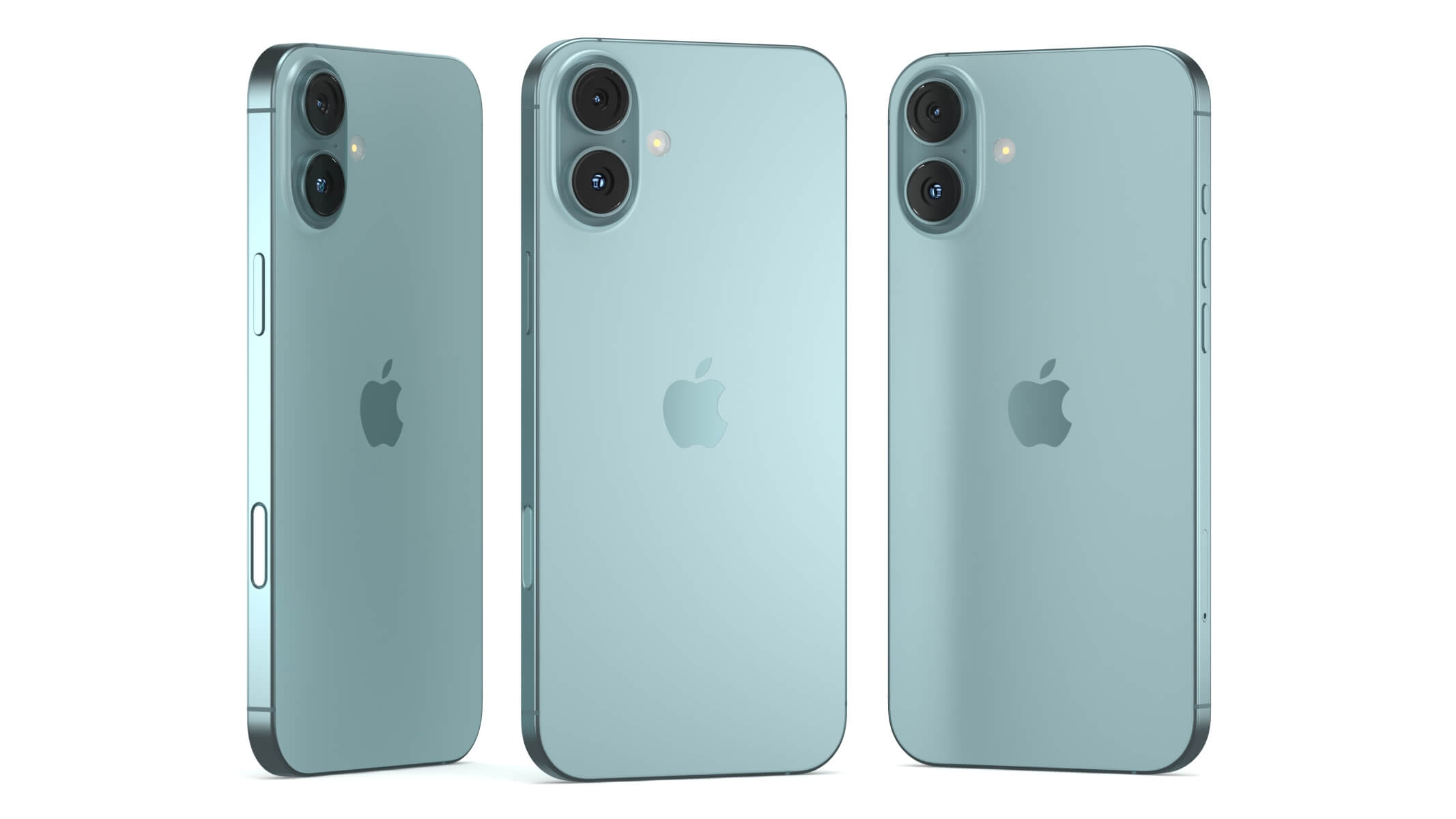 Apple iPhone 16 Plus Teal - 3D Model by frezzy