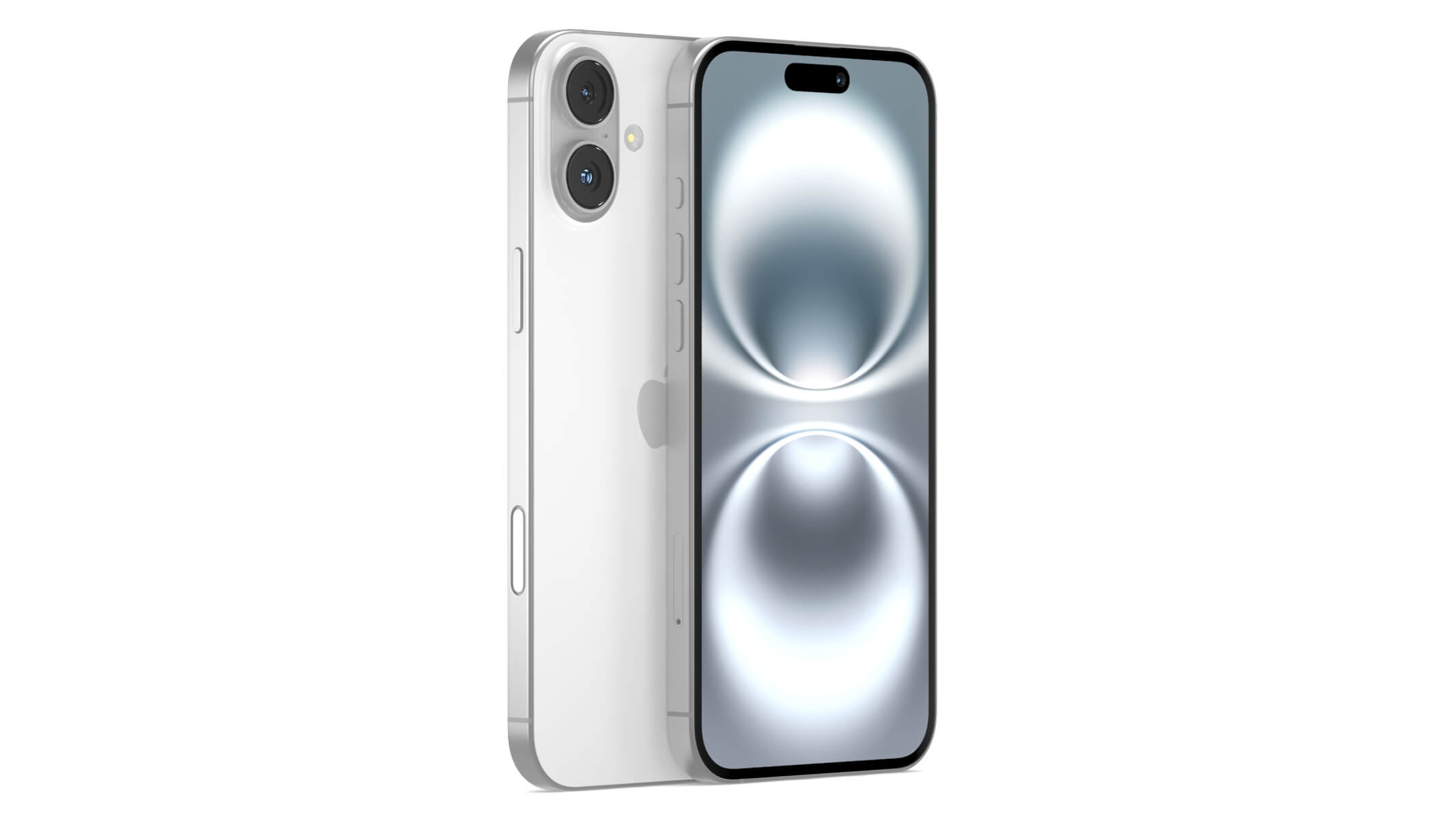 Apple iPhone 16 Plus White - 3D Model by frezzy