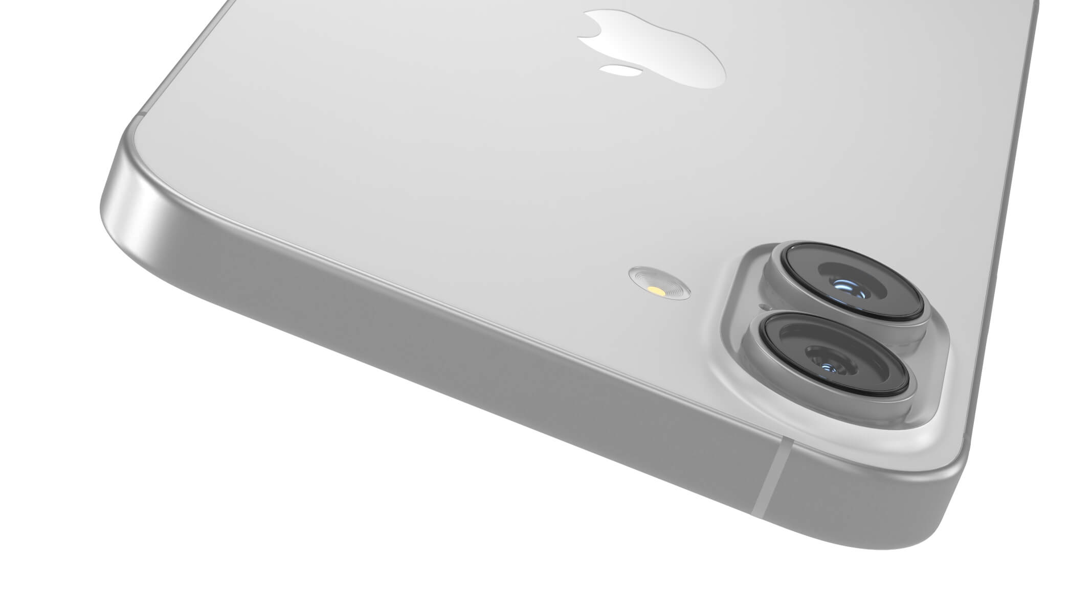 Apple iPhone 16 Plus White - 3D Model by frezzy