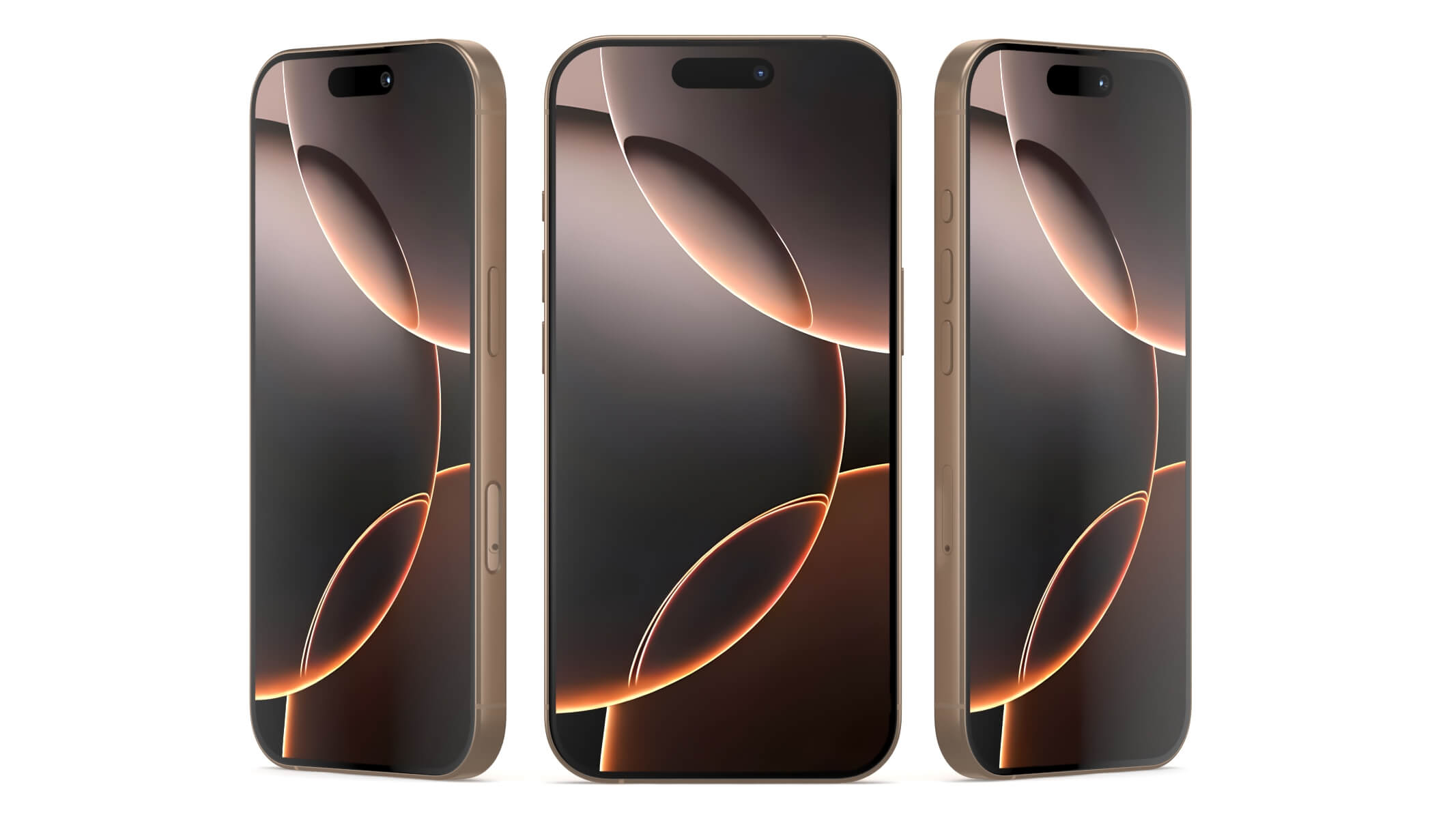 Apple iPhone 16 Pro Desert Titanium - 3D Model by frezzy