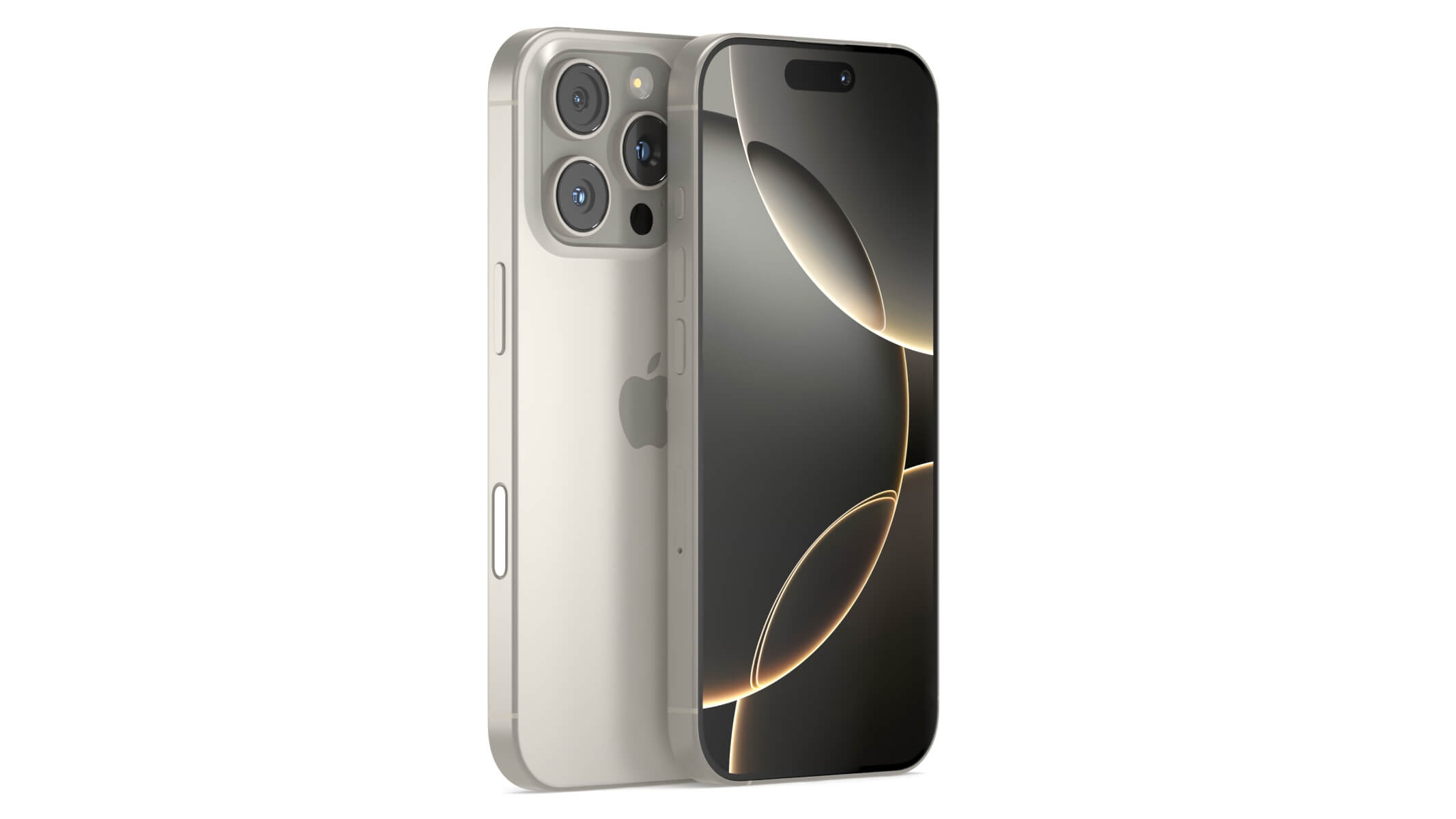 Apple iPhone 16 Pro Nature Titanium - 3D Model by frezzy
