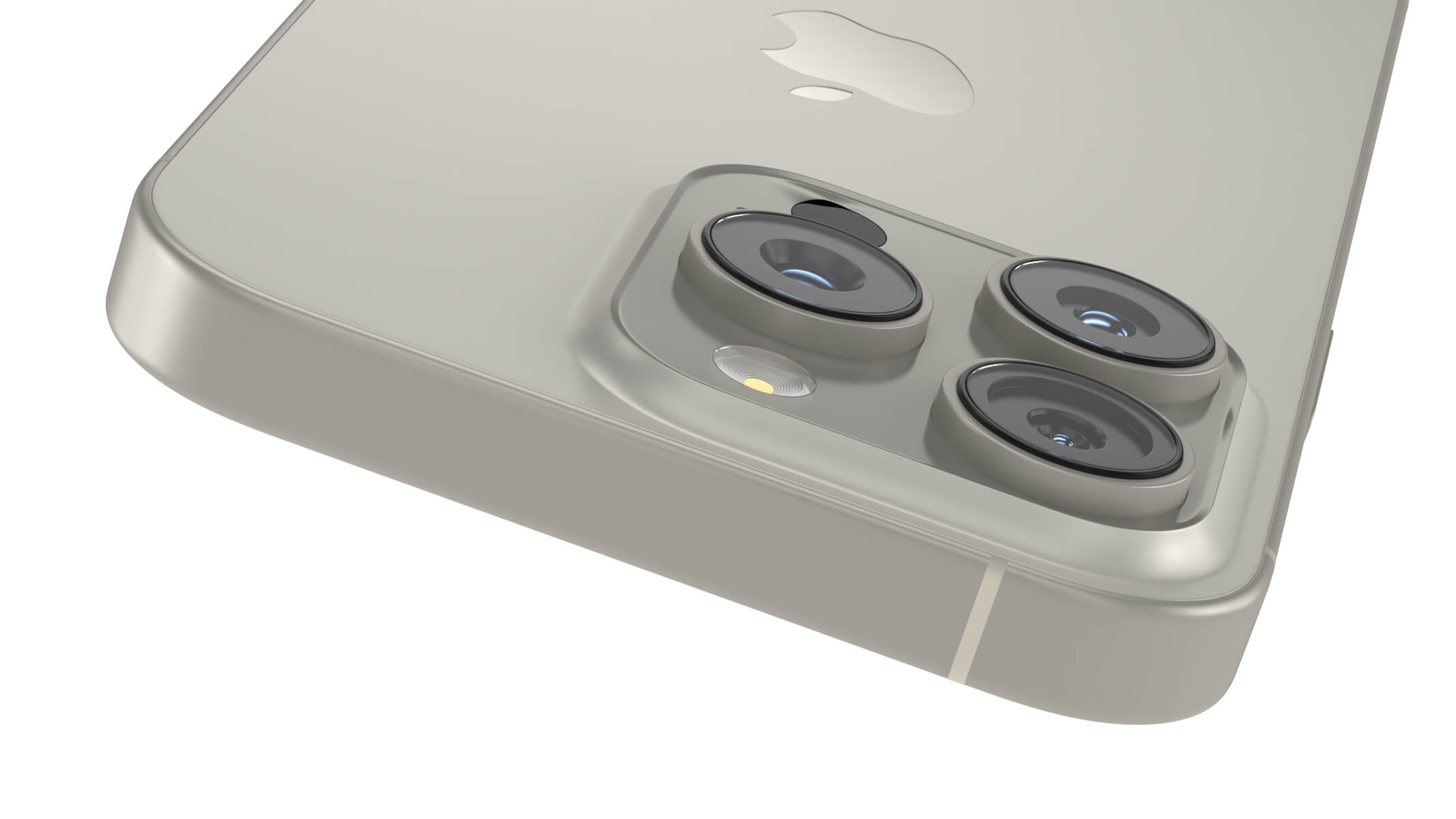 Apple iPhone 16 Pro Nature Titanium - 3D Model by frezzy