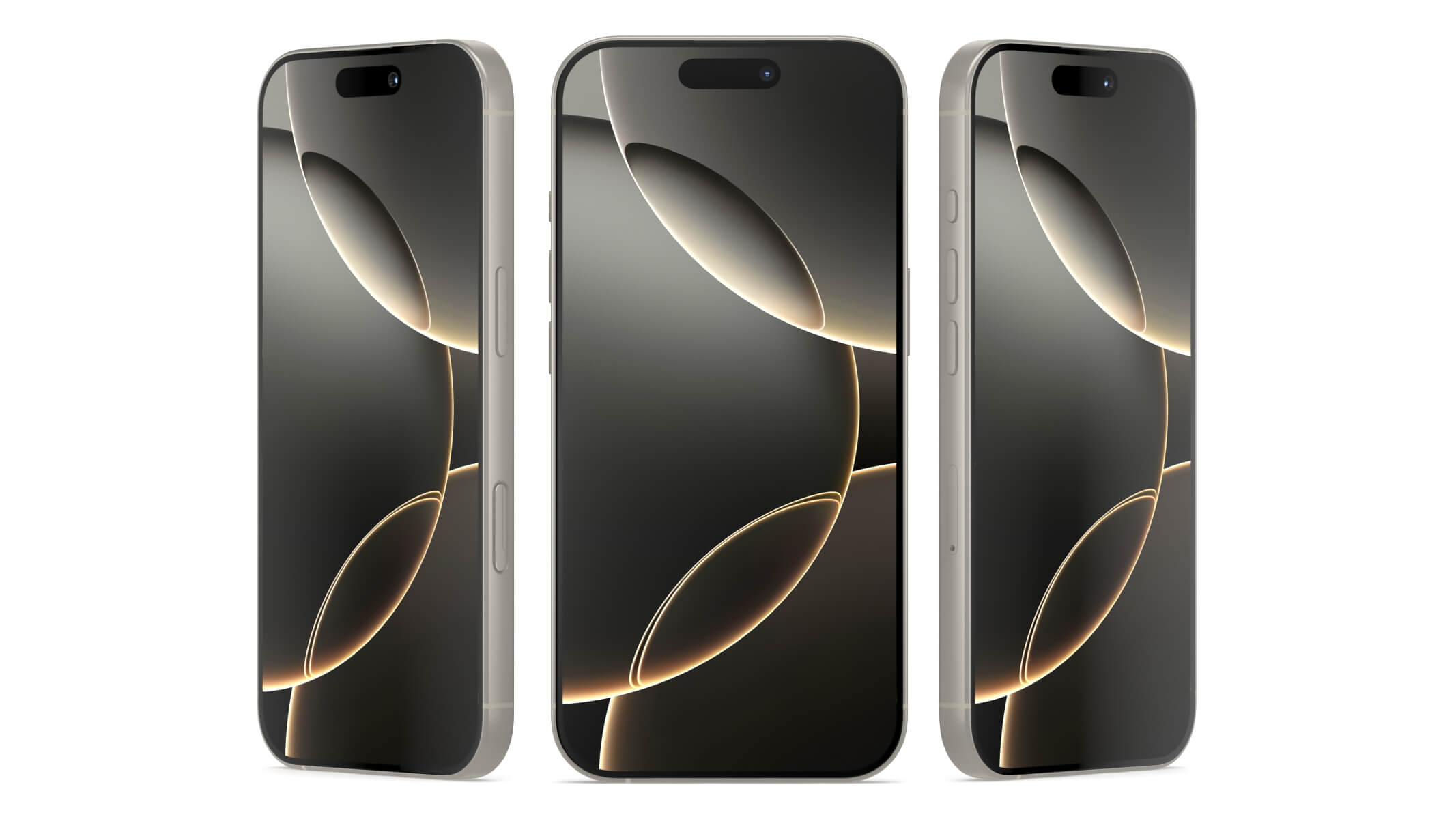 Apple iPhone 16 Pro Nature Titanium - 3D Model by frezzy