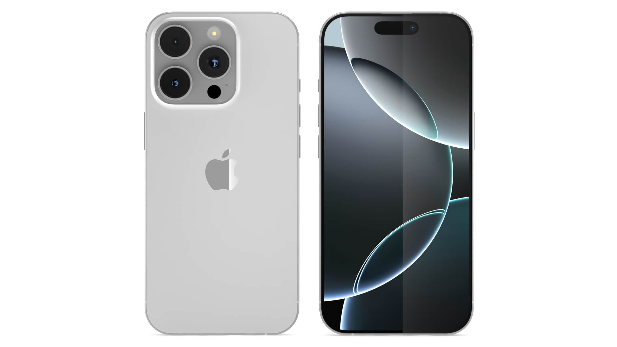 Apple iPhone 16 Pro White Titanium - 3D Model by frezzy