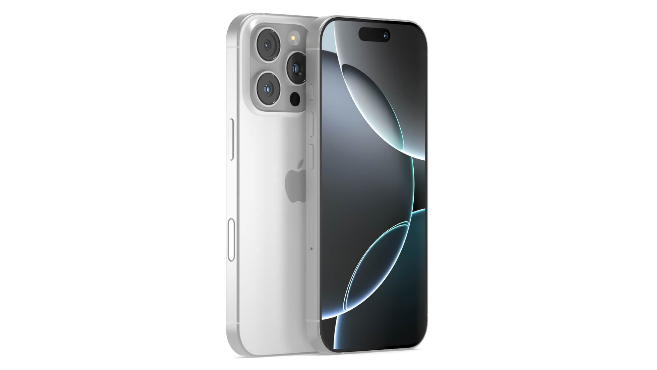 Apple iPhone 16 Pro White Titanium - 3D Model by frezzy
