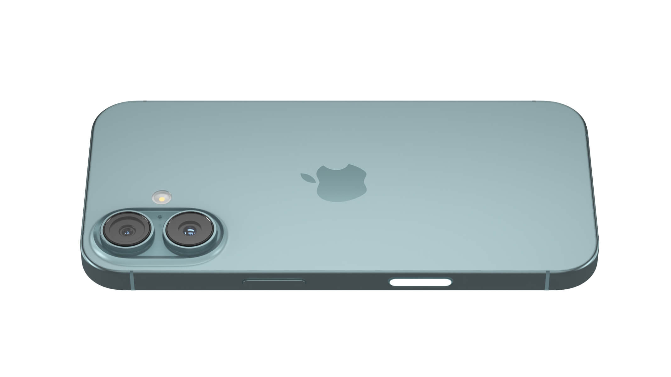Apple iPhone 16 Teal - 3D Model by frezzy
