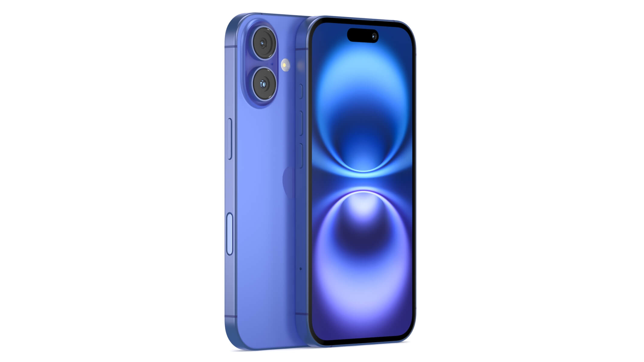 Apple iPhone 16 Ultramarine - 3D Model by frezzy